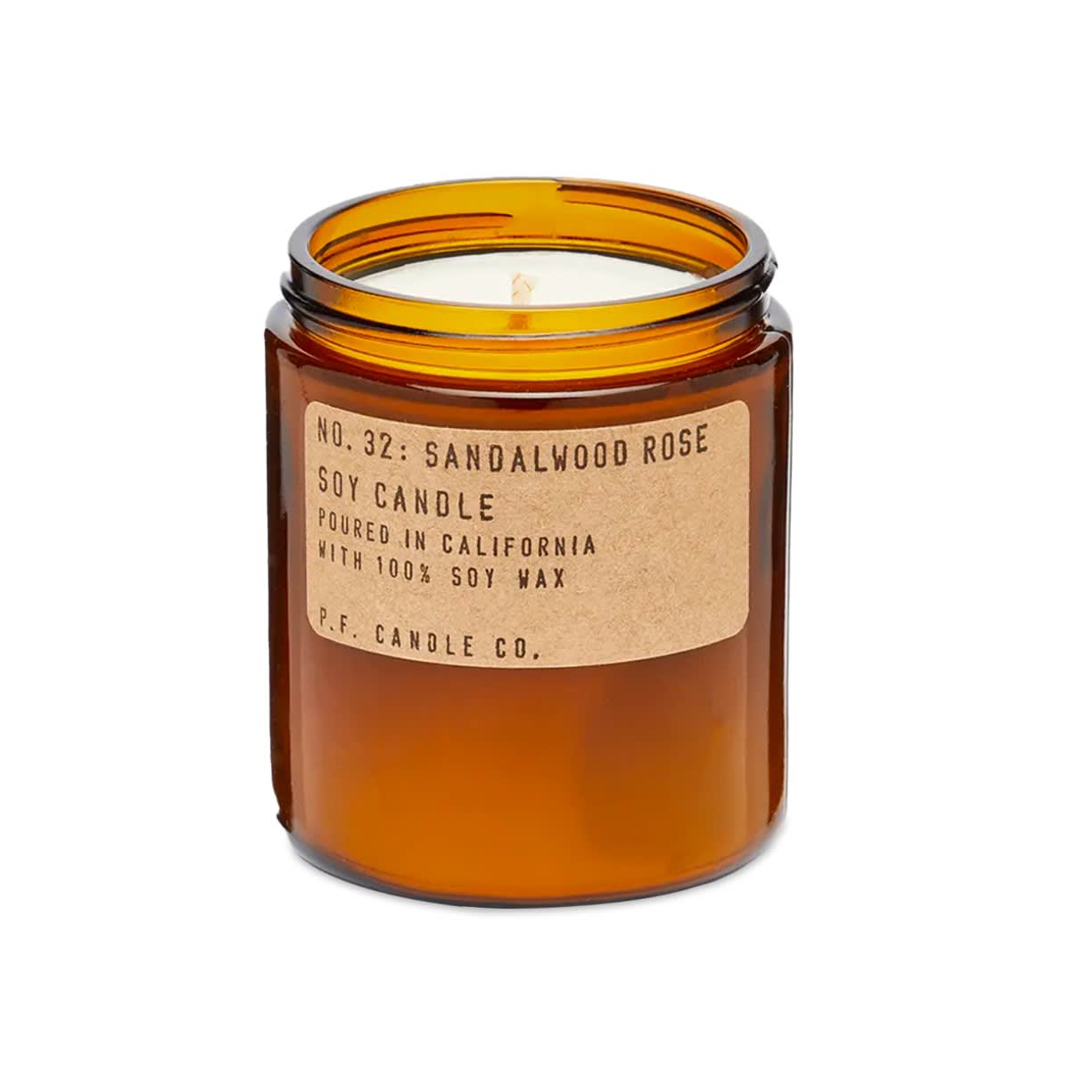 P.F. Candle Co. No.32 Sandalwood Rose Soy Candle 7.2oz | END. (GB)
