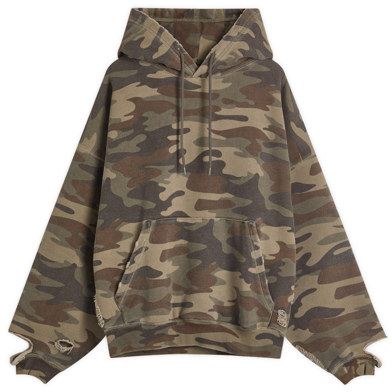Cole Buxton Cropped Camo Hoody Camo | END. (GB)