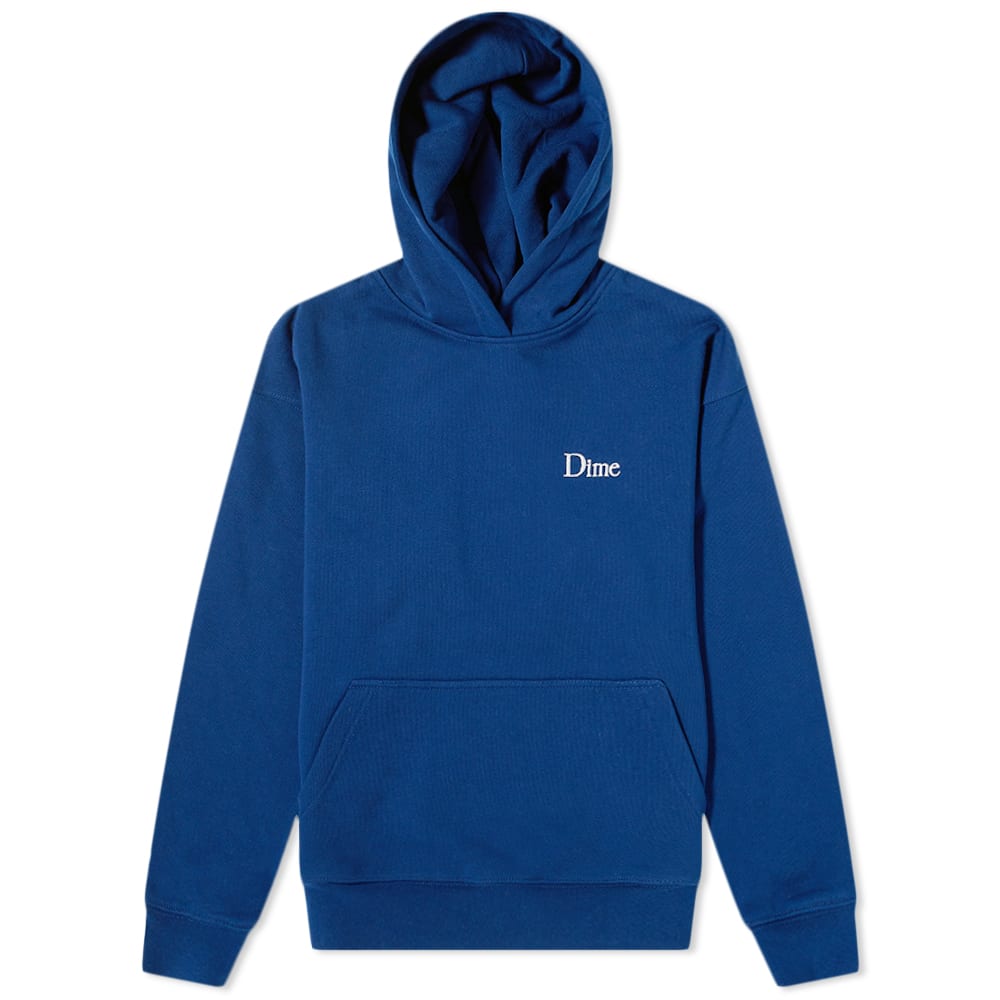 Dime Classic Small Logo Hoodie Navy | END. (GB)