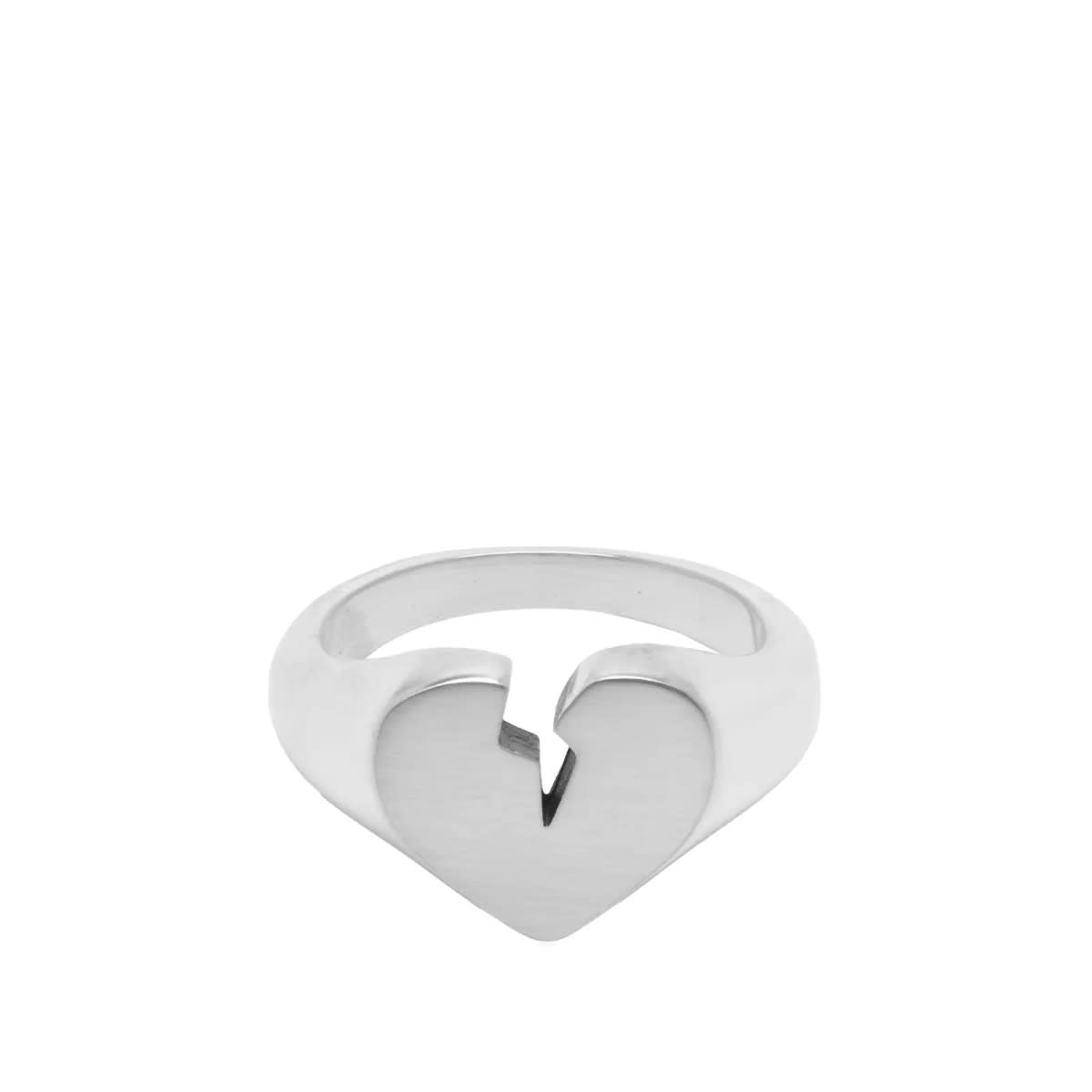 Serge DeNimes Broken Heart Ring Silver | END. (AR)