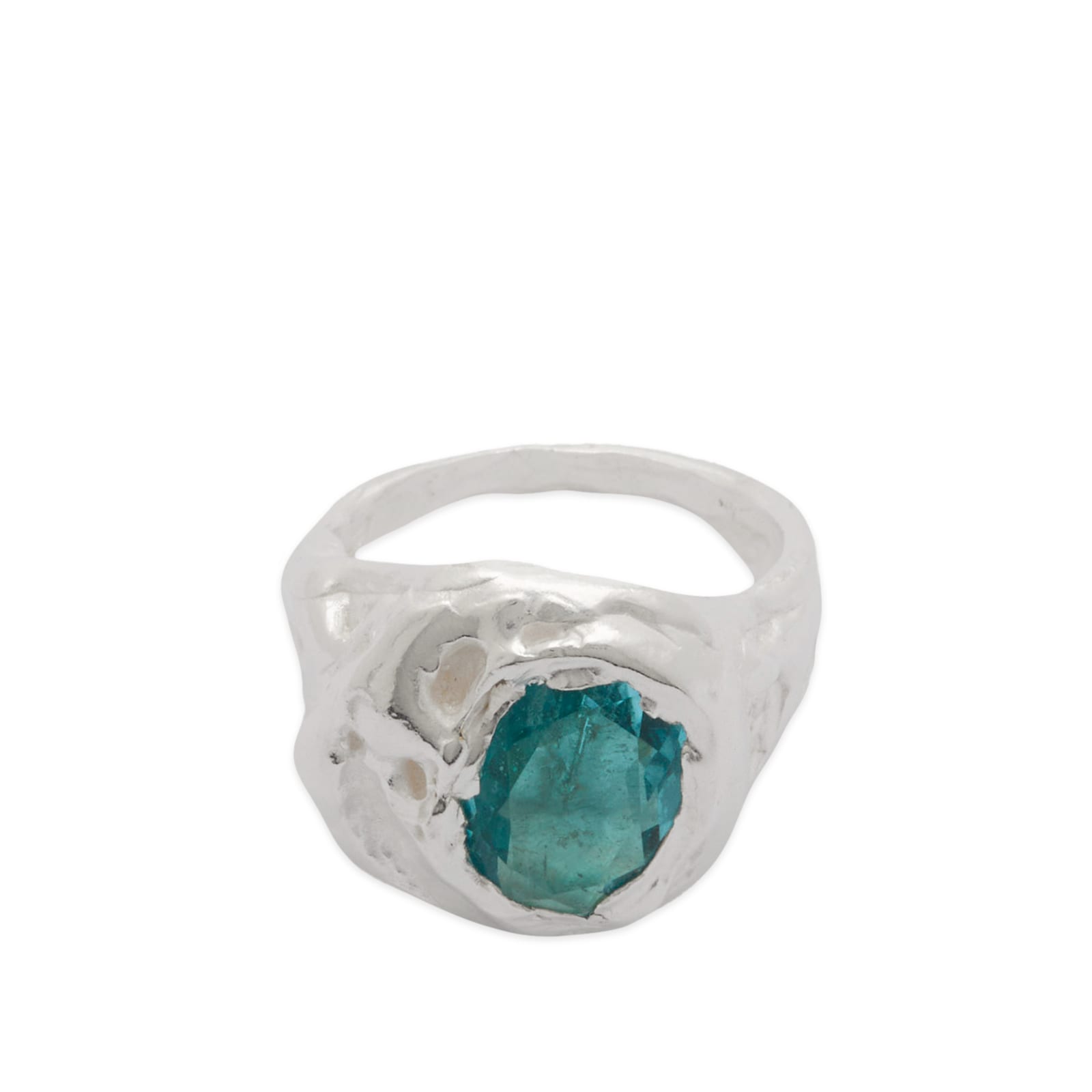 Simuero Lago Ring Silver & Aquamarine | END. (AR)
