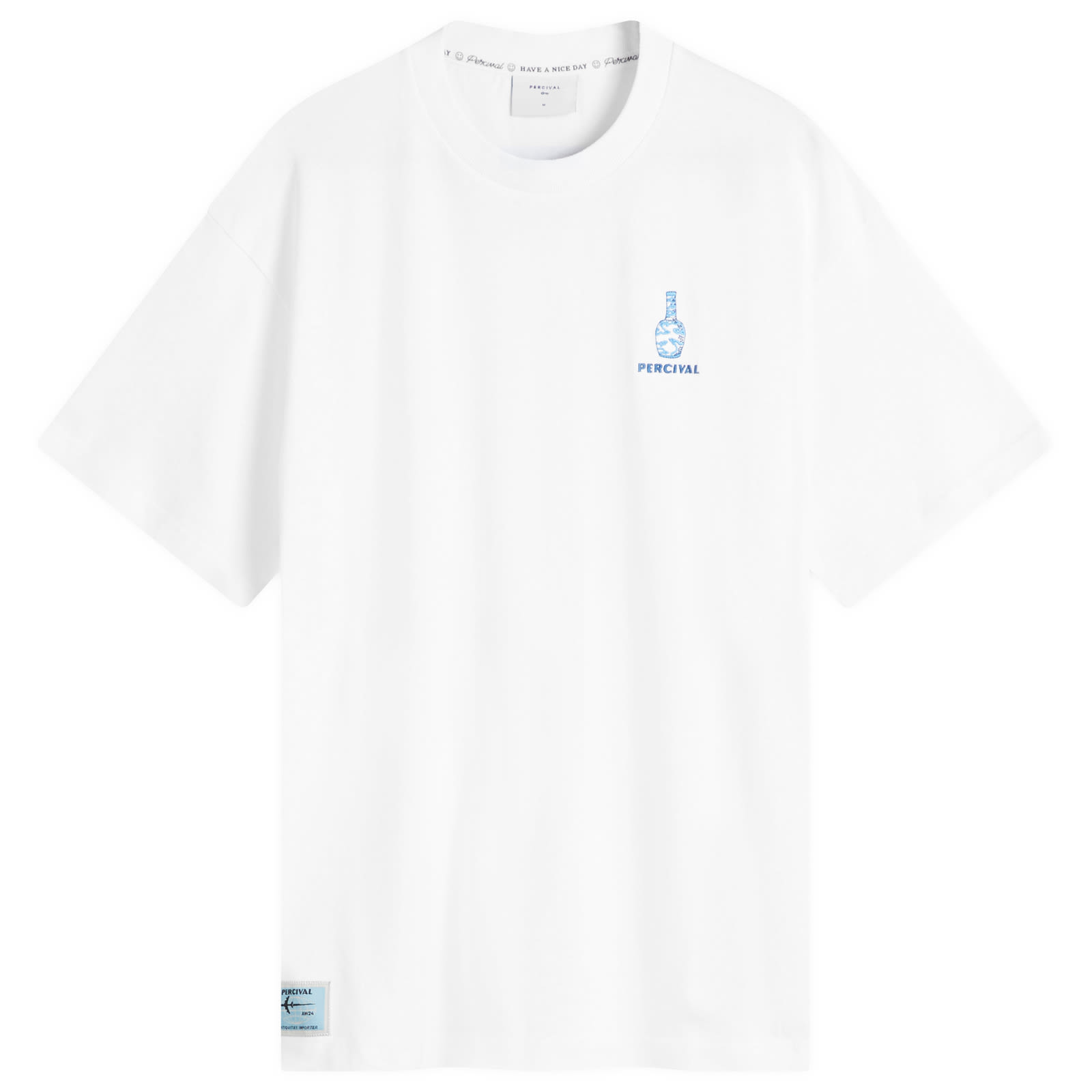 Percival Antique Ceramics Oversized T-Shirt White | END. (GB)