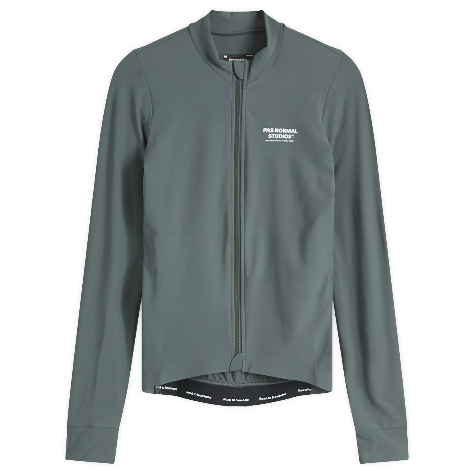 Pas Normal Studios Mechanism Long Sleeve Jersey Dark Moss | END. (GB)