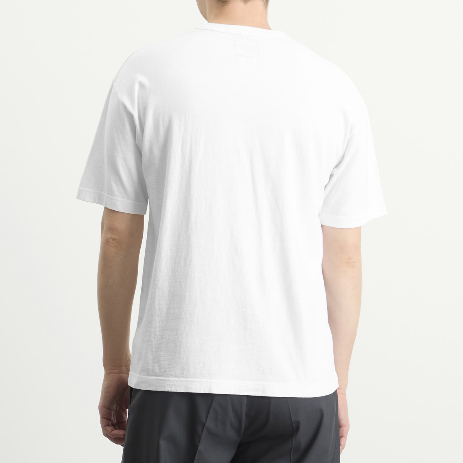 Visvim Men's Jumbo T-Shirt DMGD White - Curated Menswear