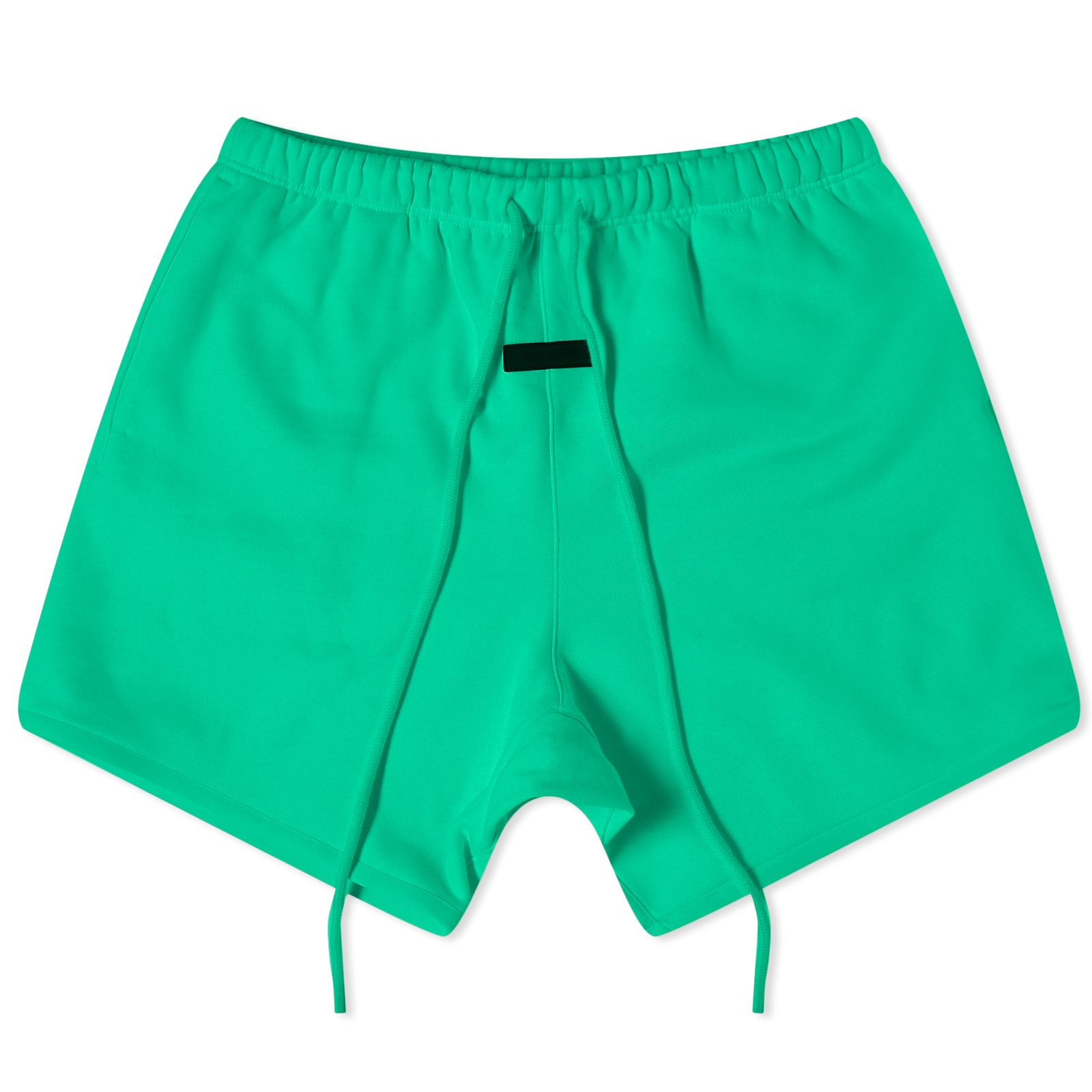 Fear of God ESSENTIALS Spring Tab Detail Sweat Shorts Mint Leaf | END. (US)