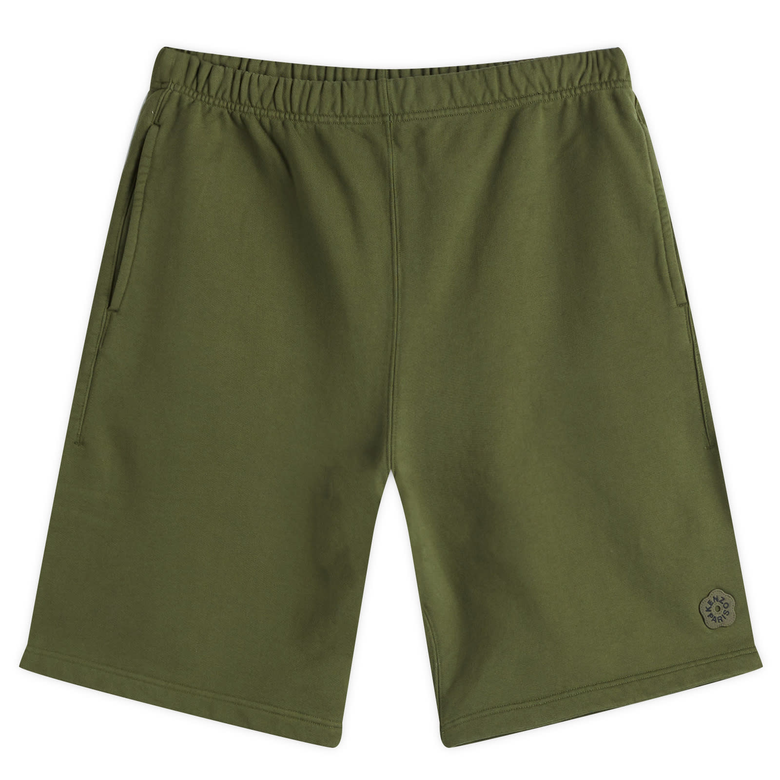 Kenzo Gots Boke Flower 2.0 Embroidered Classic Shorts Khaki | END. (GB)