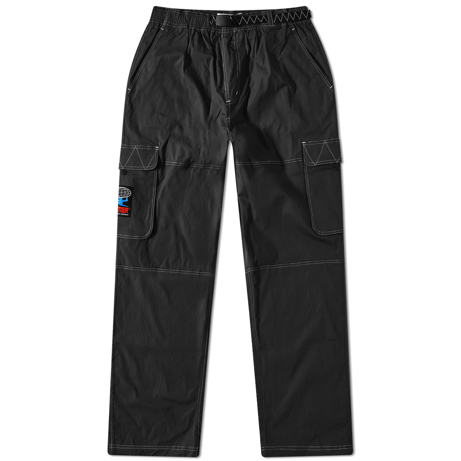 Butter Goods Terrain Contrast Stitch Cargo Pant Black | END.