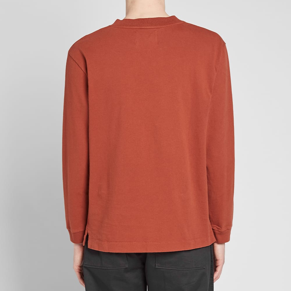 MHL. by Margaret Howell Wide Neck Crew Sweat Brick | END. (IE)