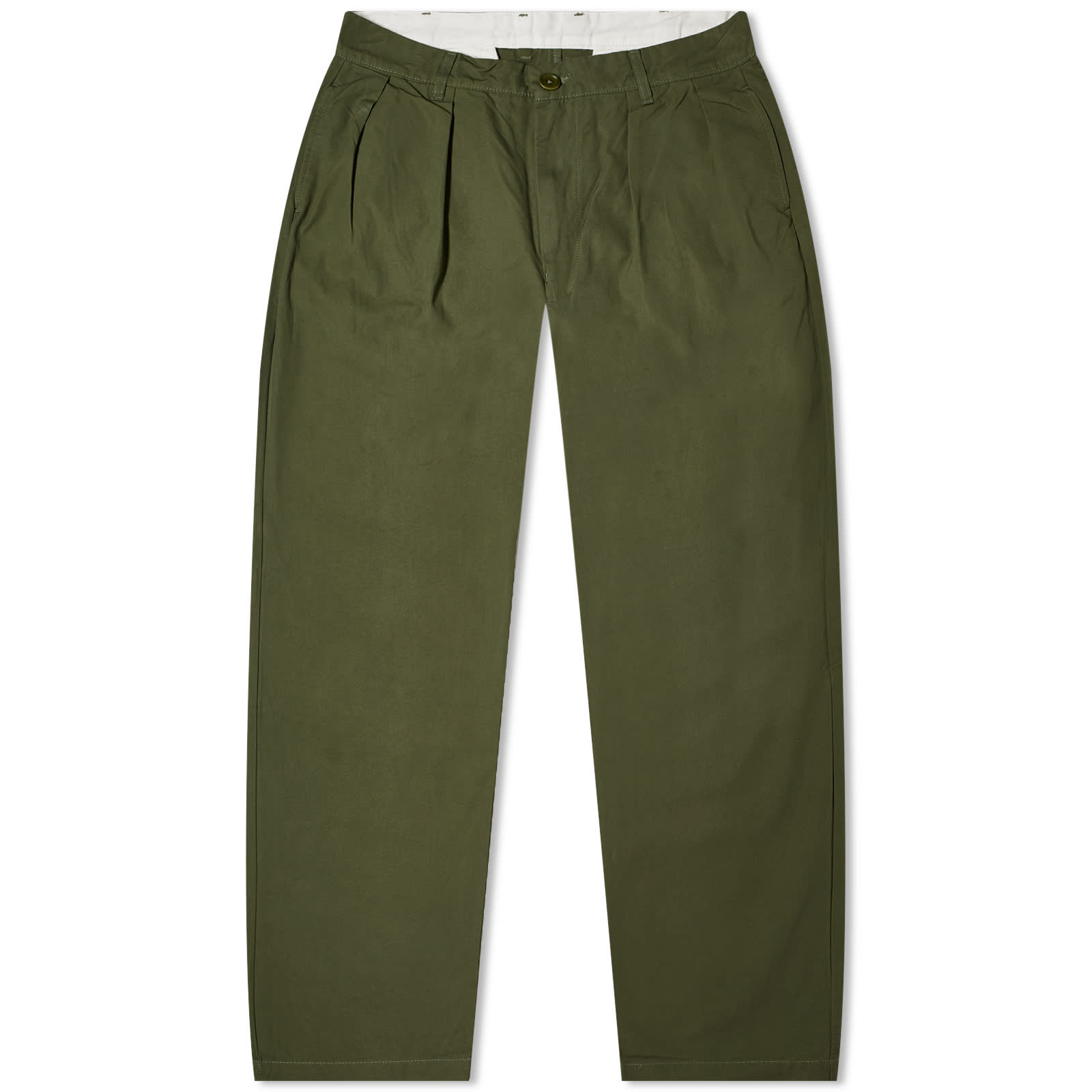 Service Works Twill Part Timer Pants Olive | END. (GB)