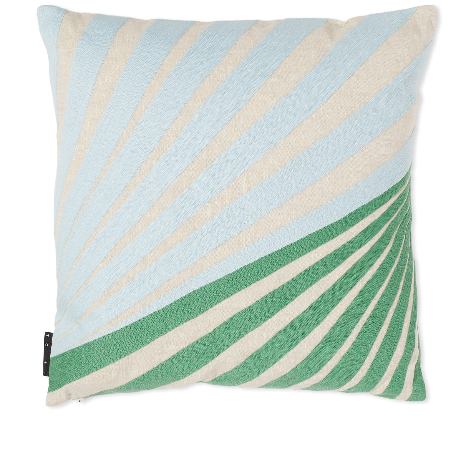 The Conran Shop Rede Cushion Cover Light Blue & Green | END. (GB)