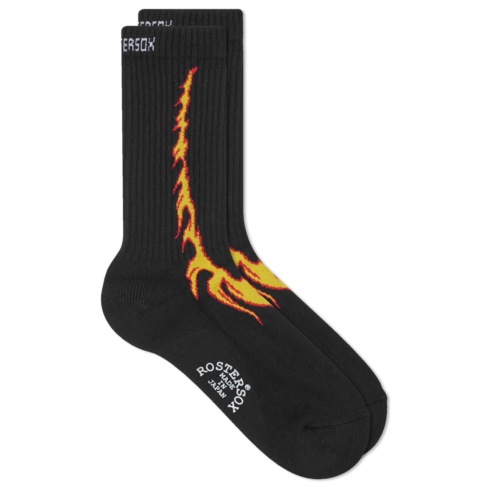 Rostersox Fire Socks Black | END. (US)