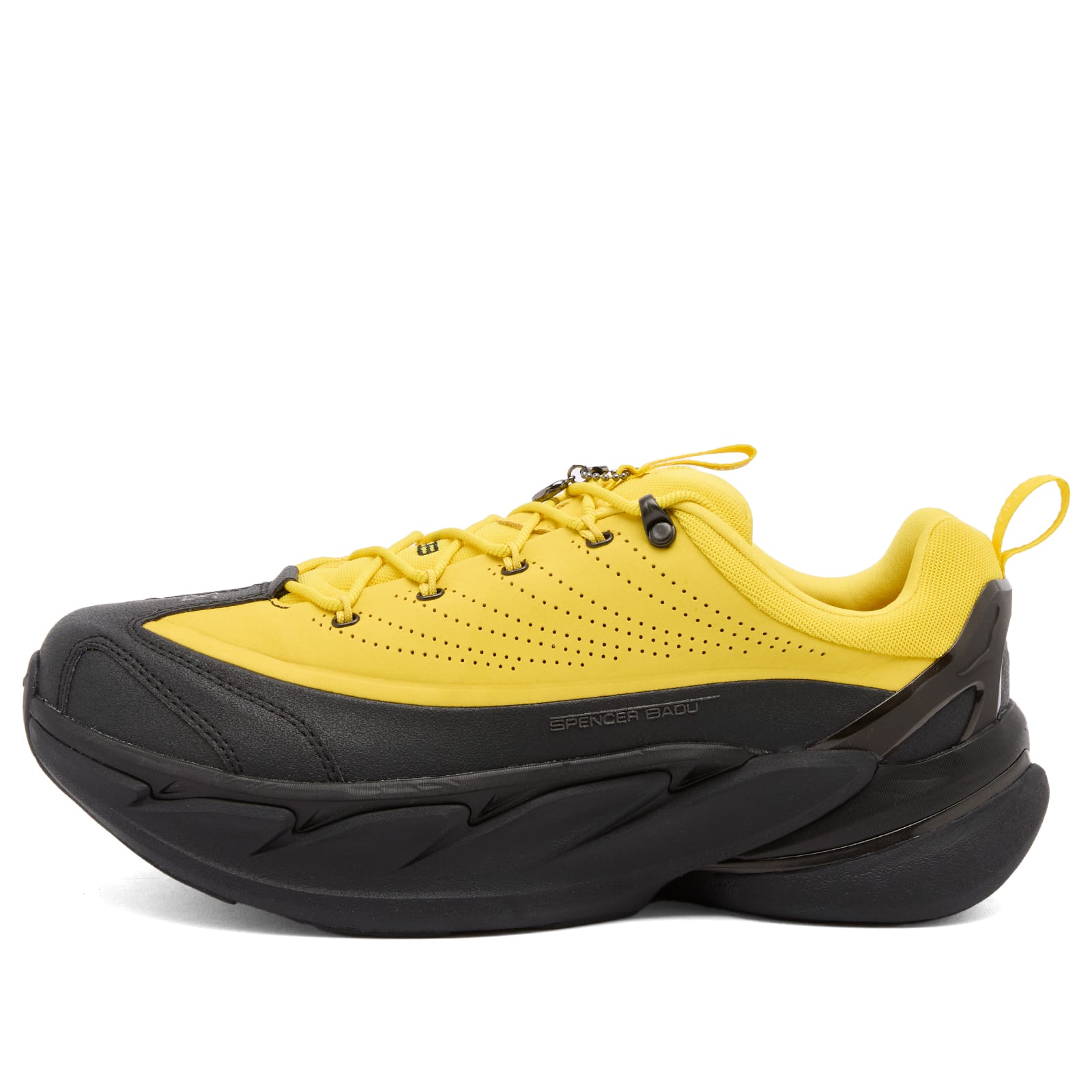 Hoka One One x Spencer Badu U Elevon X Sneaker Yellow & Black | END. (US)