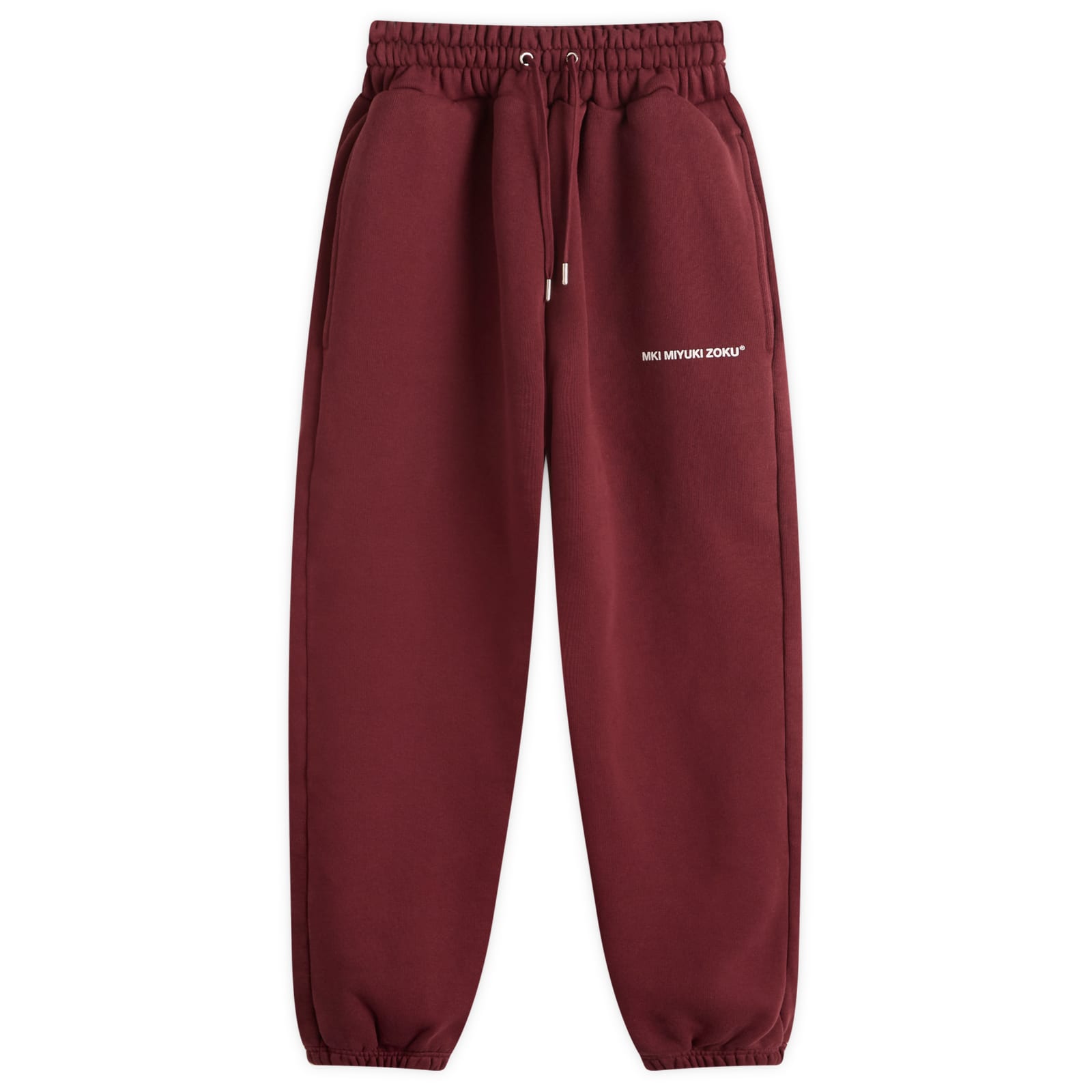 MKI Uniform Joggers Presented by END. Burgundy & White | END. (US)