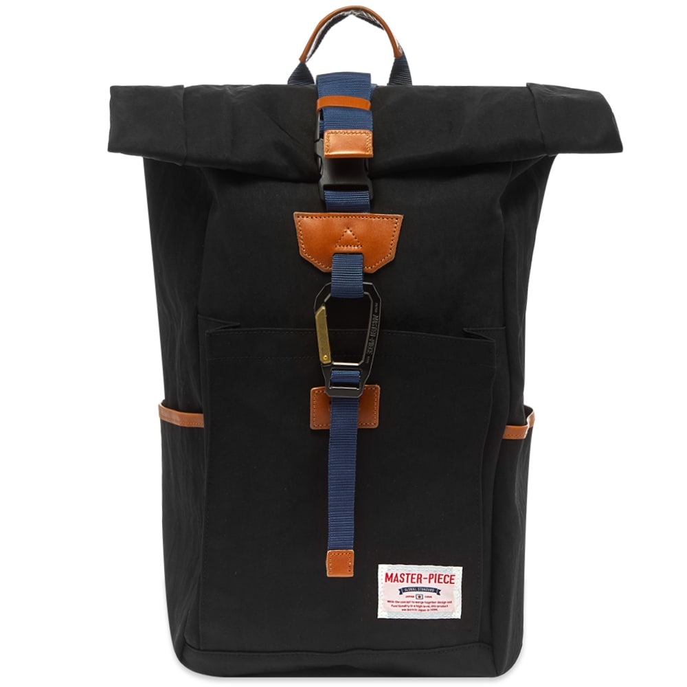 Master-Piece Link Rolltop Backpack Black | END. (US)