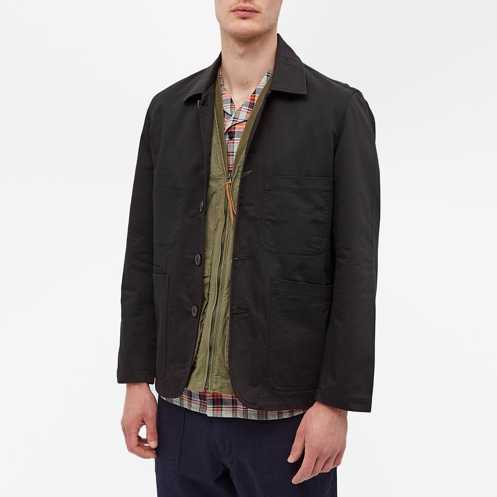 Universal Works Bakers Jacket Black | END. (US)