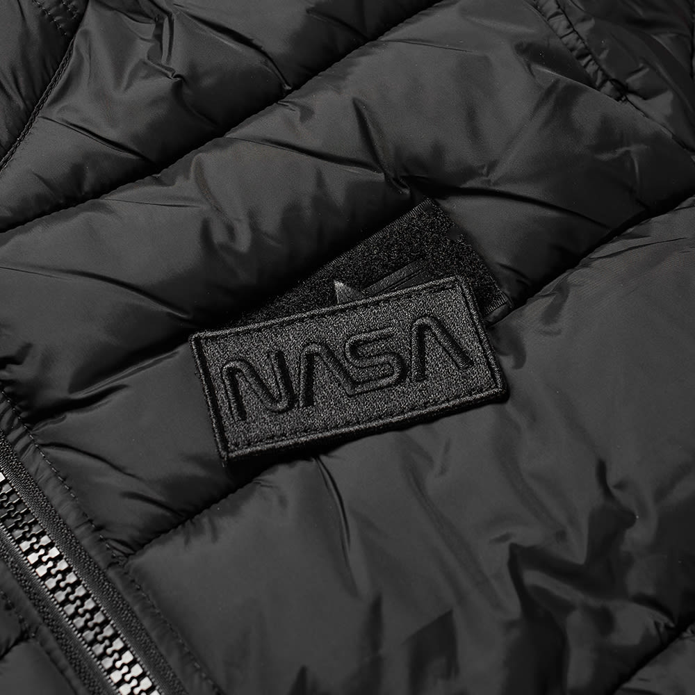 Alpha Industries NASA Hooded Puffer Jacket Black | END. (US)