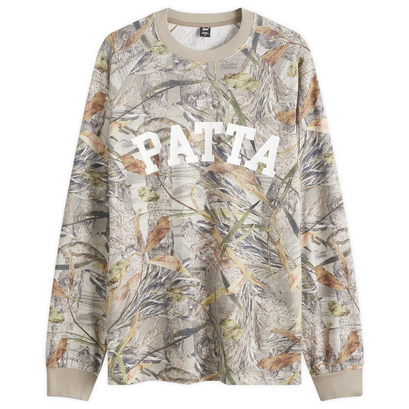 Patta Long Sleeve Mesh Jersey Nature Print | END. (GB)