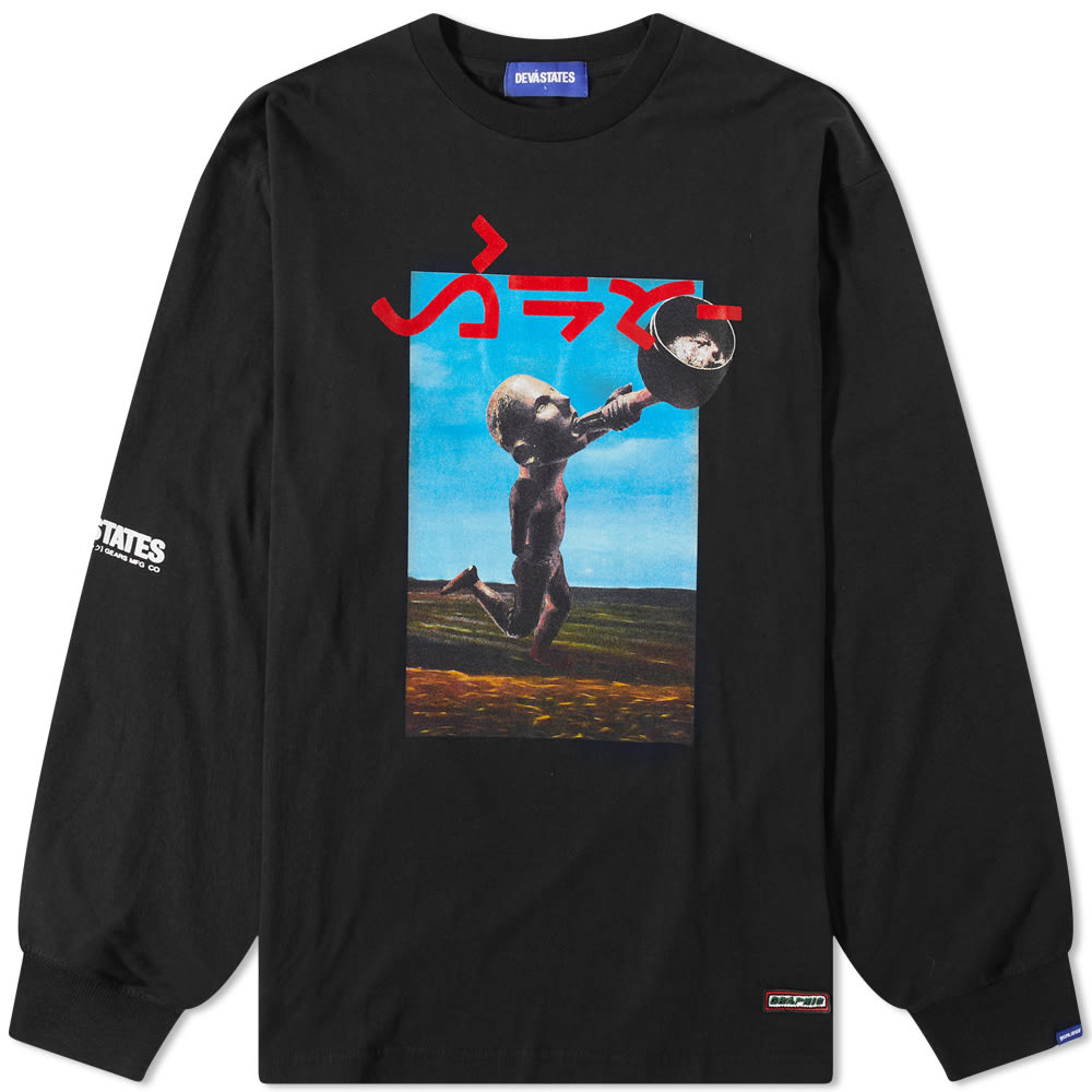 Deva States Long Sleeve Hora T-Shirt Black | END. (AR)