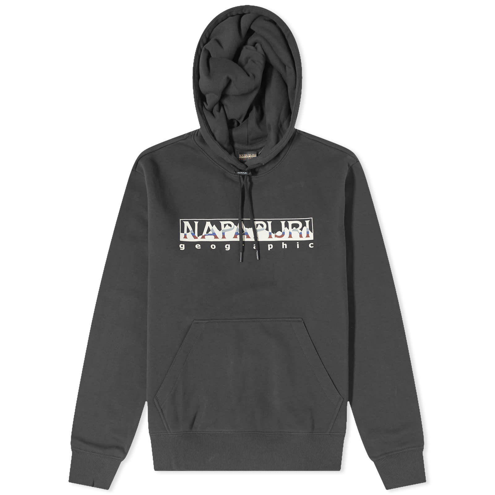 Napapijri Telemark Graphic Logo Hoodie Black | END. (GB)
