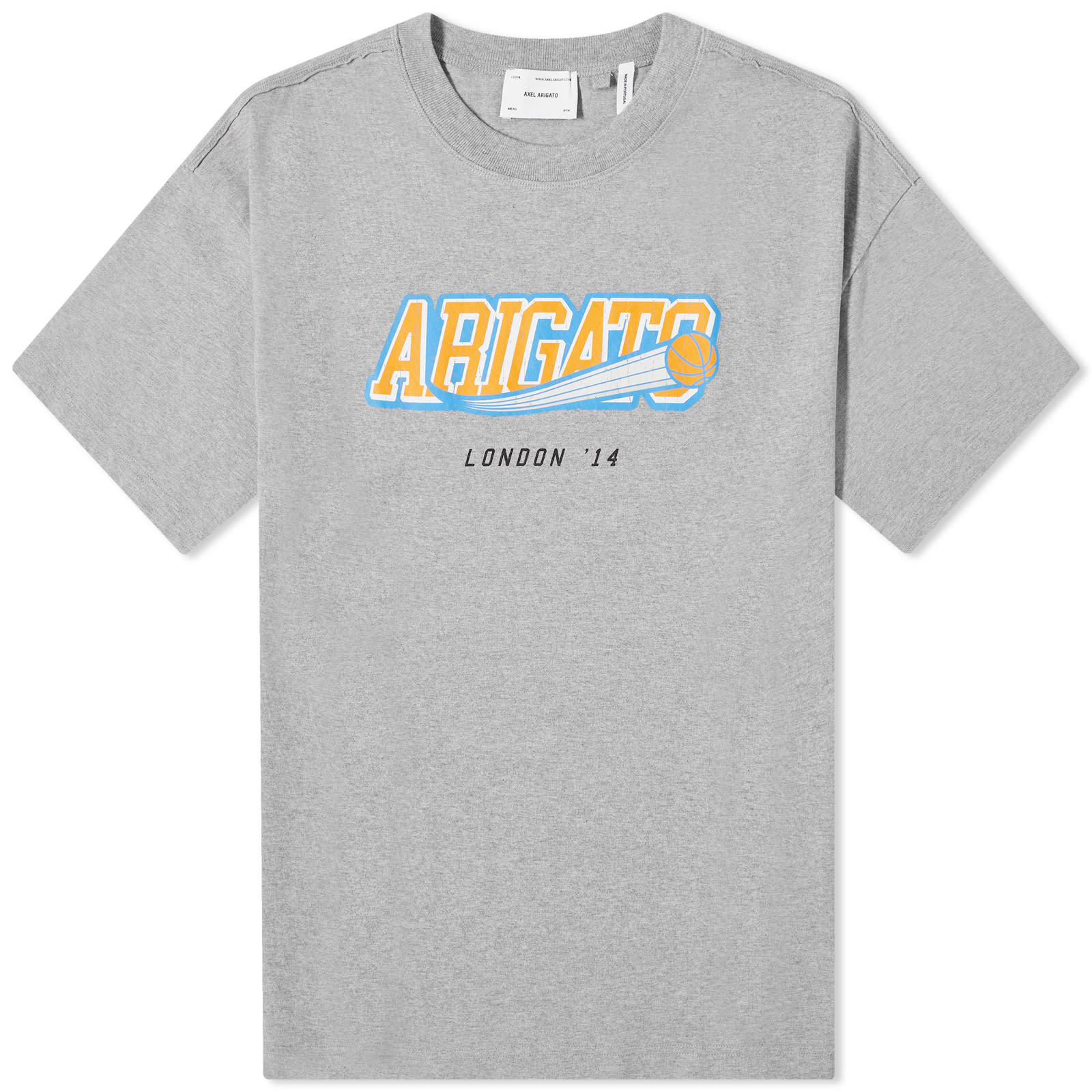 Axel Arigato Score T-Shirt Grey Melange | END. (GB)