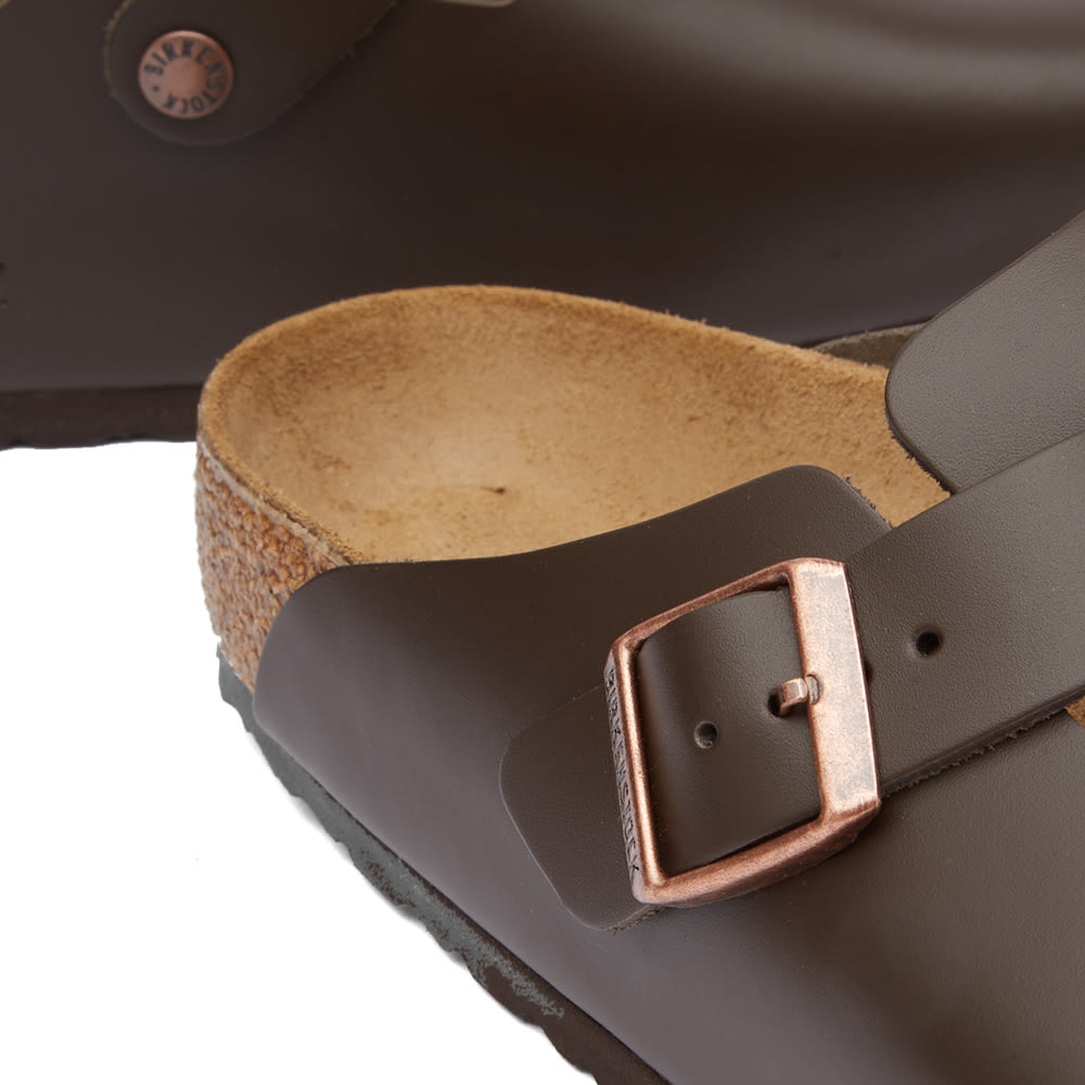 Birkenstock Boston Dark Brown Smooth Leather | END. (US)