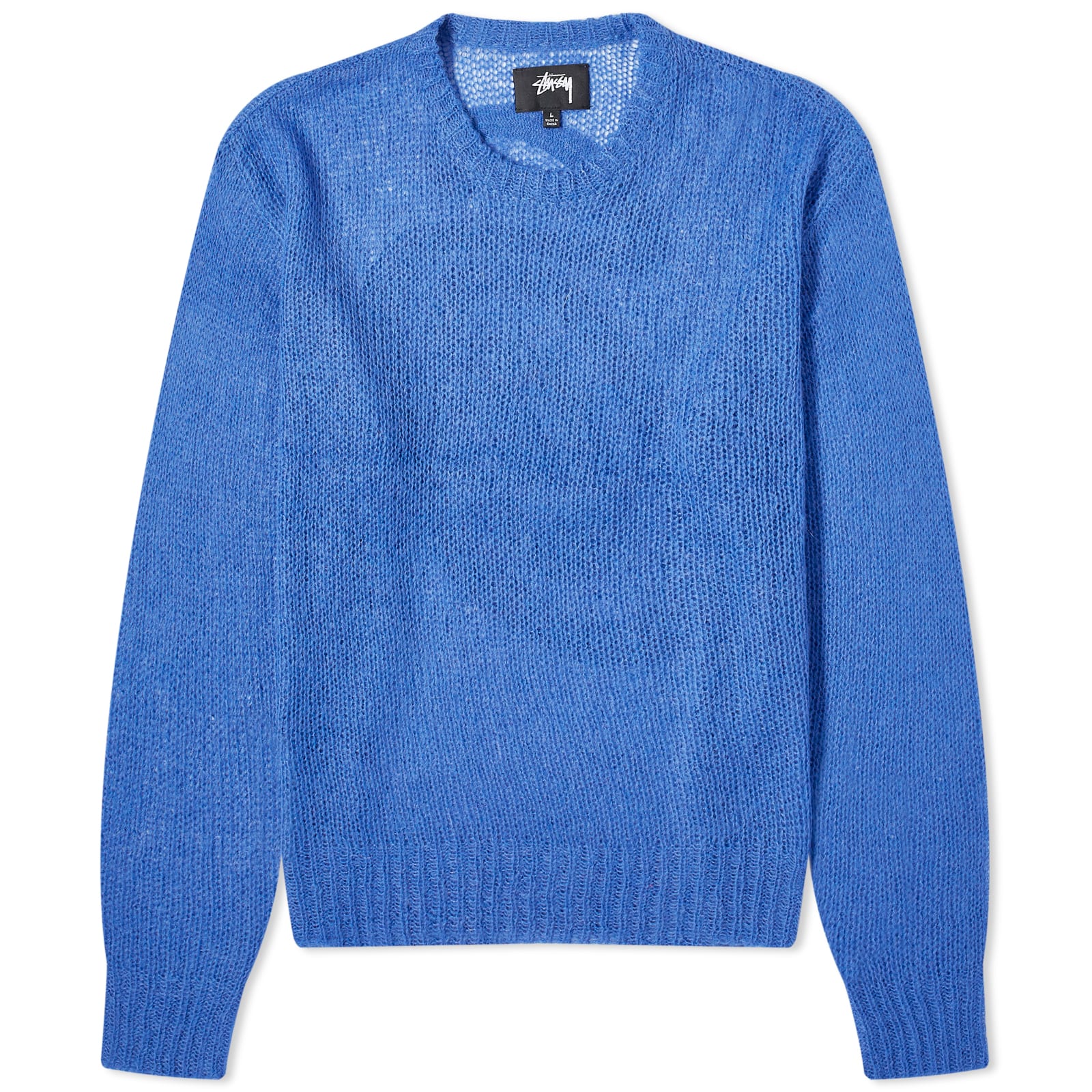 Stussy S Loose Knit Sweater Blue | END. (US)