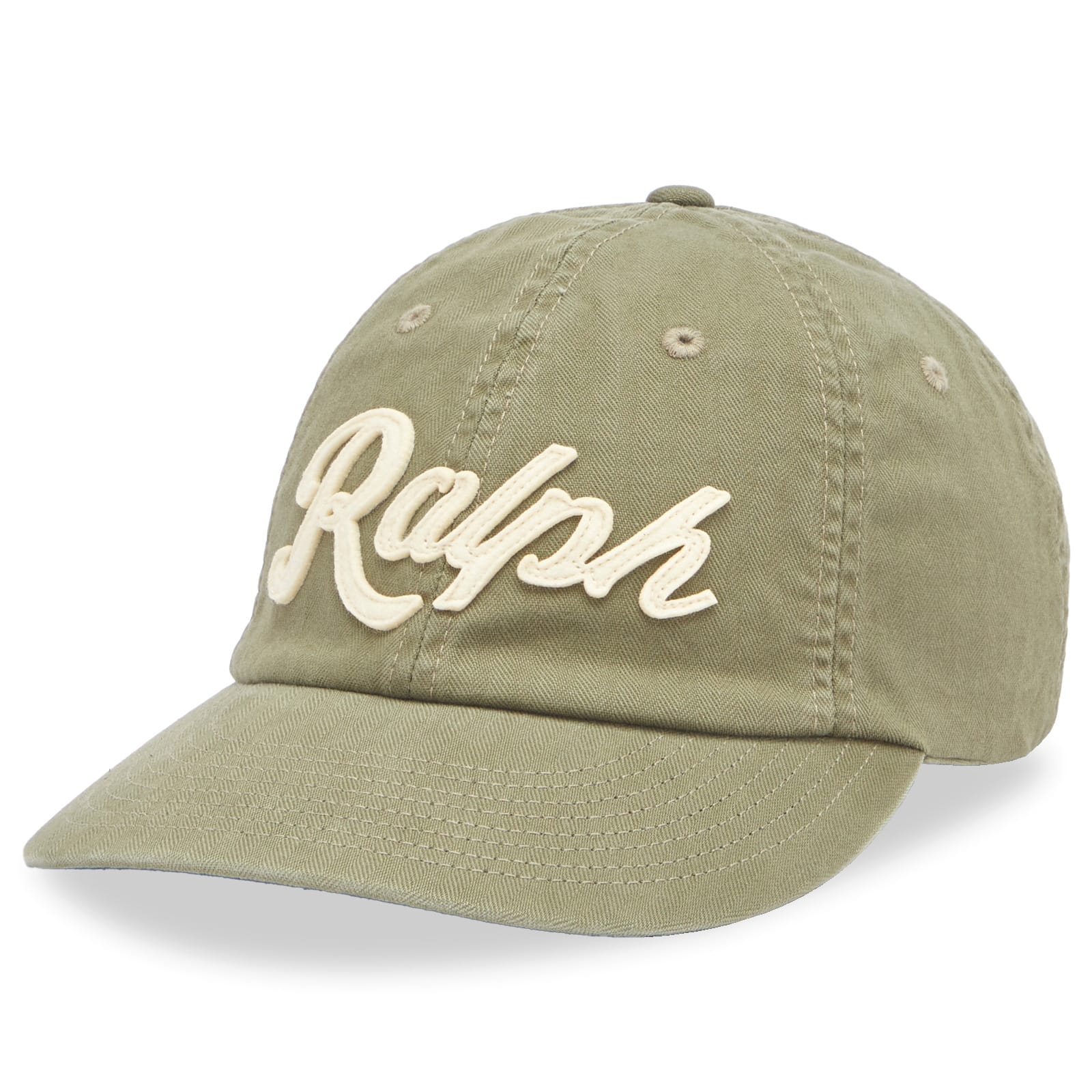 Polo Ralph Lauren Authentic Herringbone Baseball Cap Olive Mountain ...