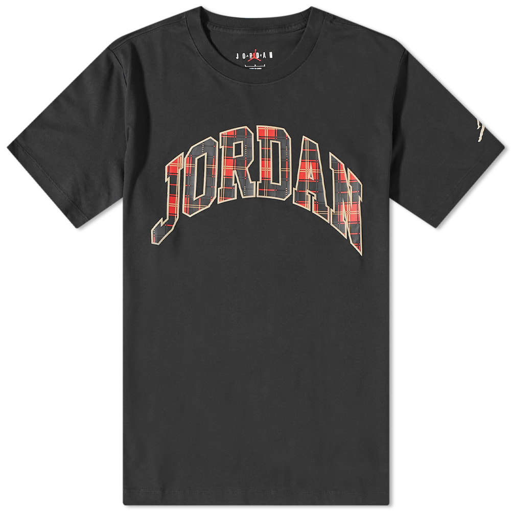 Air Jordan Check Logo T-Shirt Black | END. (GB)