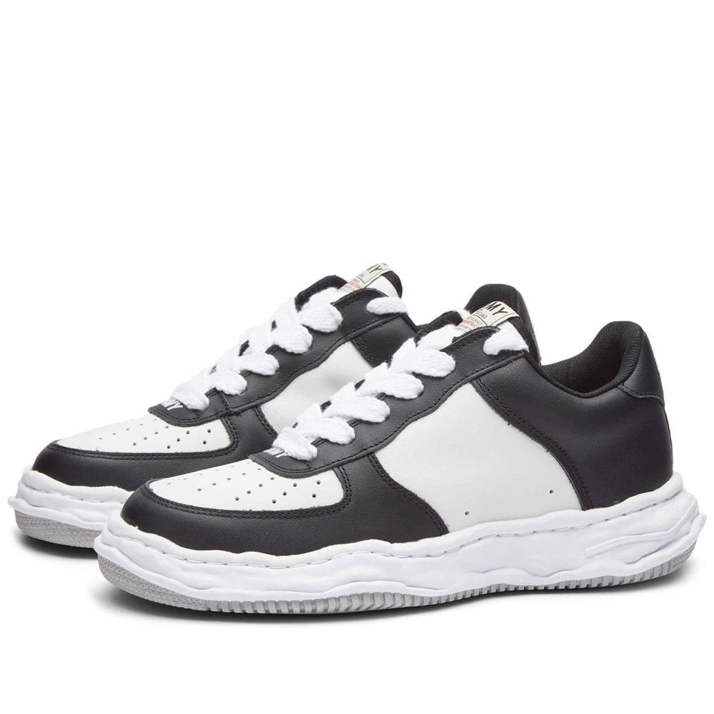 Maison MIHARA YASUHIRO Wayne Low Original Sole Leather Sneaker Black ...