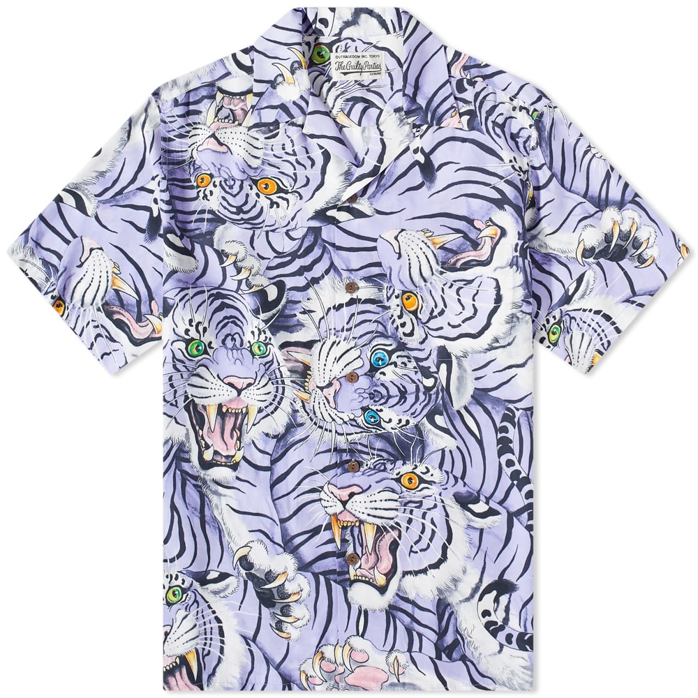 Wacko Maria x Tim Lehi Hawaian Shirt Purple | END. (US)
