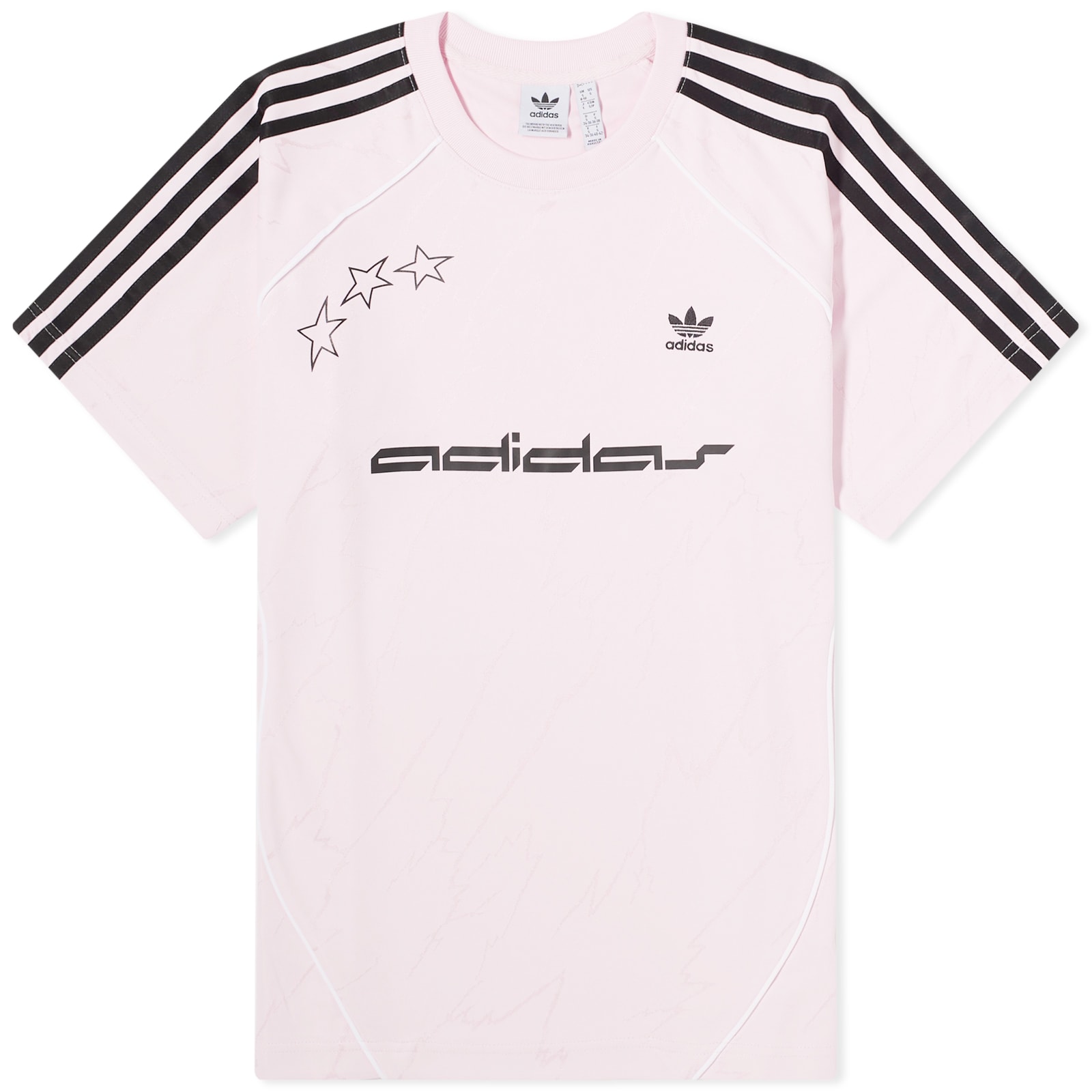 Adidas Short Sleeve Football Jersey Clear Pink | END. (US)