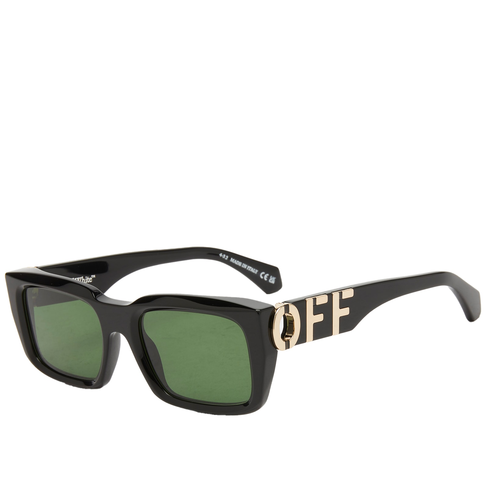Off-White Hays Sunglasses Black & Green | END.