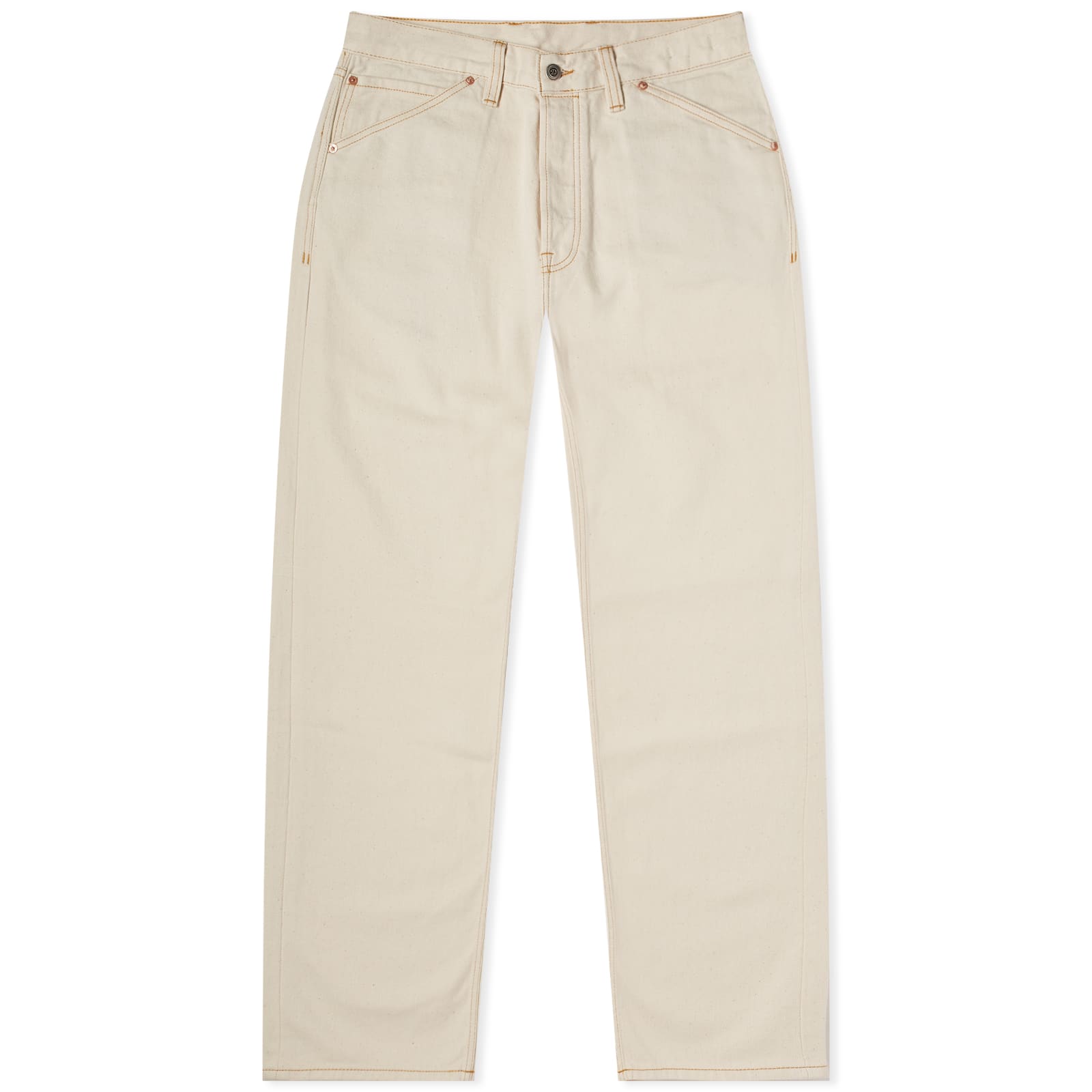 Drake's Selvedge Denim Jeans Ecru | END. (GB)