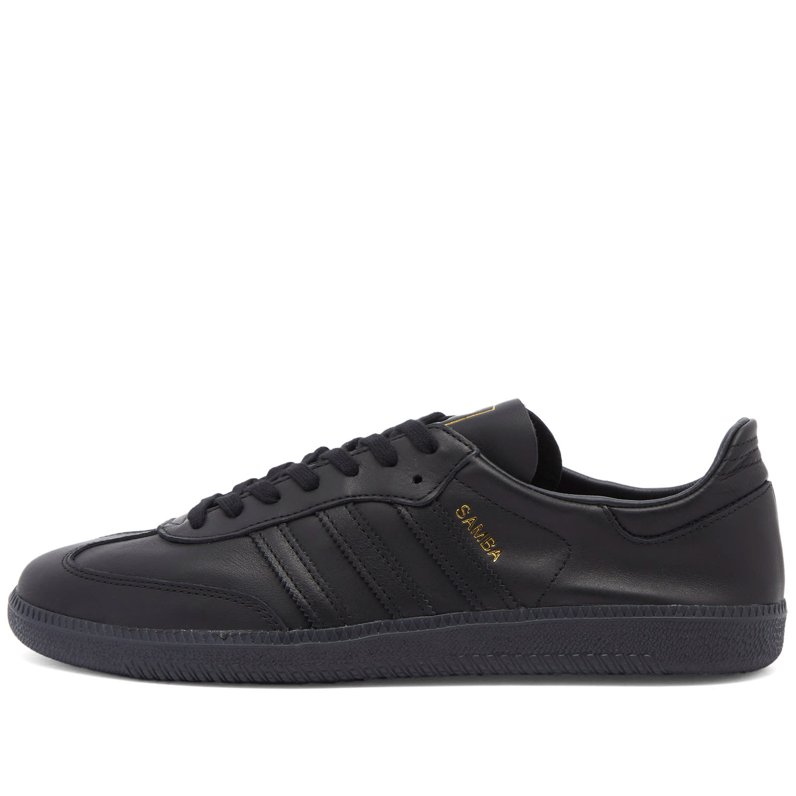 Adidas SAMBA DECON Core Black & Core Black & Gold Met. | END. (AR)
