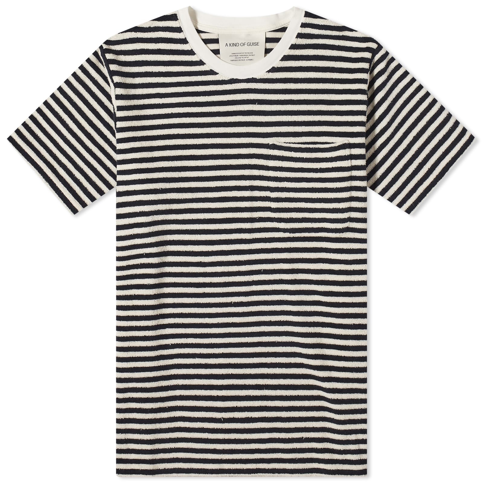 A Kind of Guise Tamiq T-Shirt Oreo Stripe | END. (US)