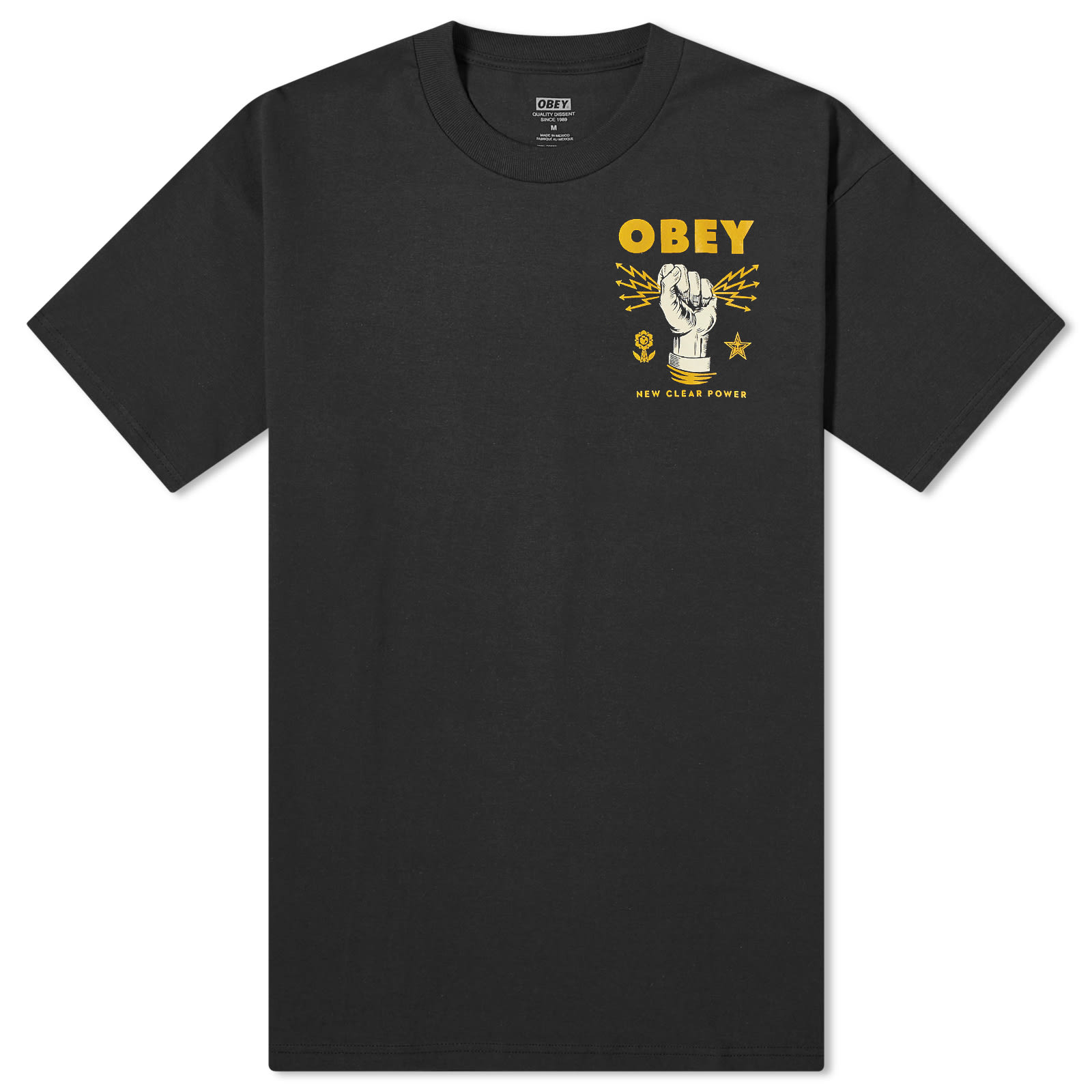 Obey New Clear Power T-Shirt Black | END. (US)
