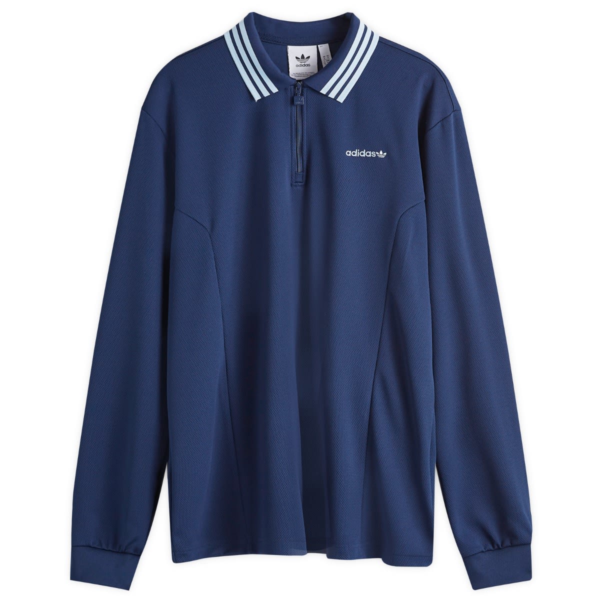 Adidas Half Zip Polo Night Indigo | END.