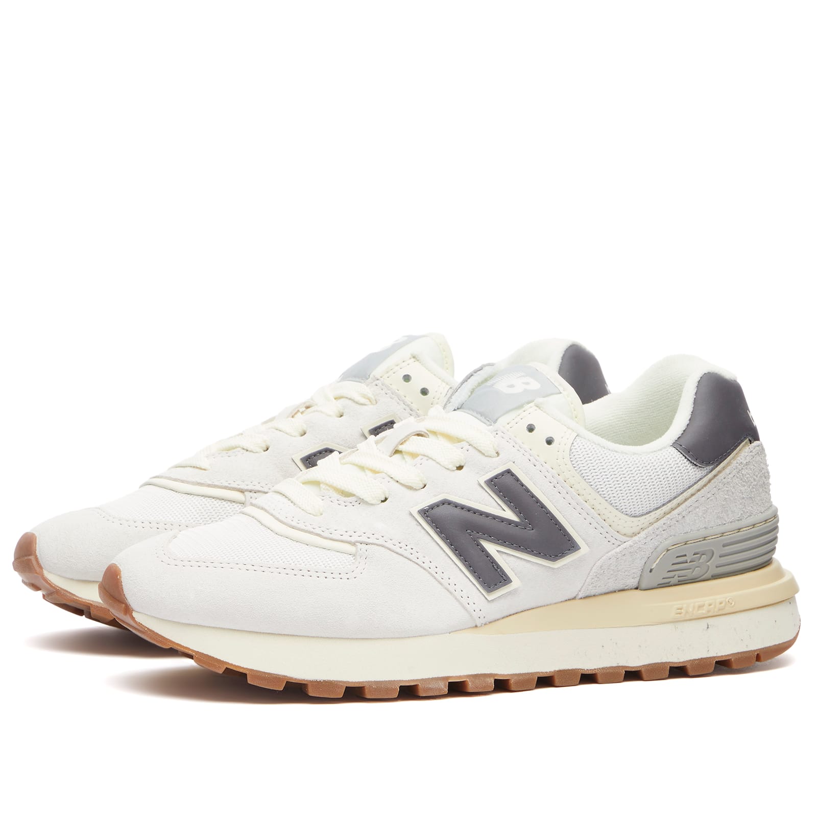New Balance U574LGAN Alloy & White | END.