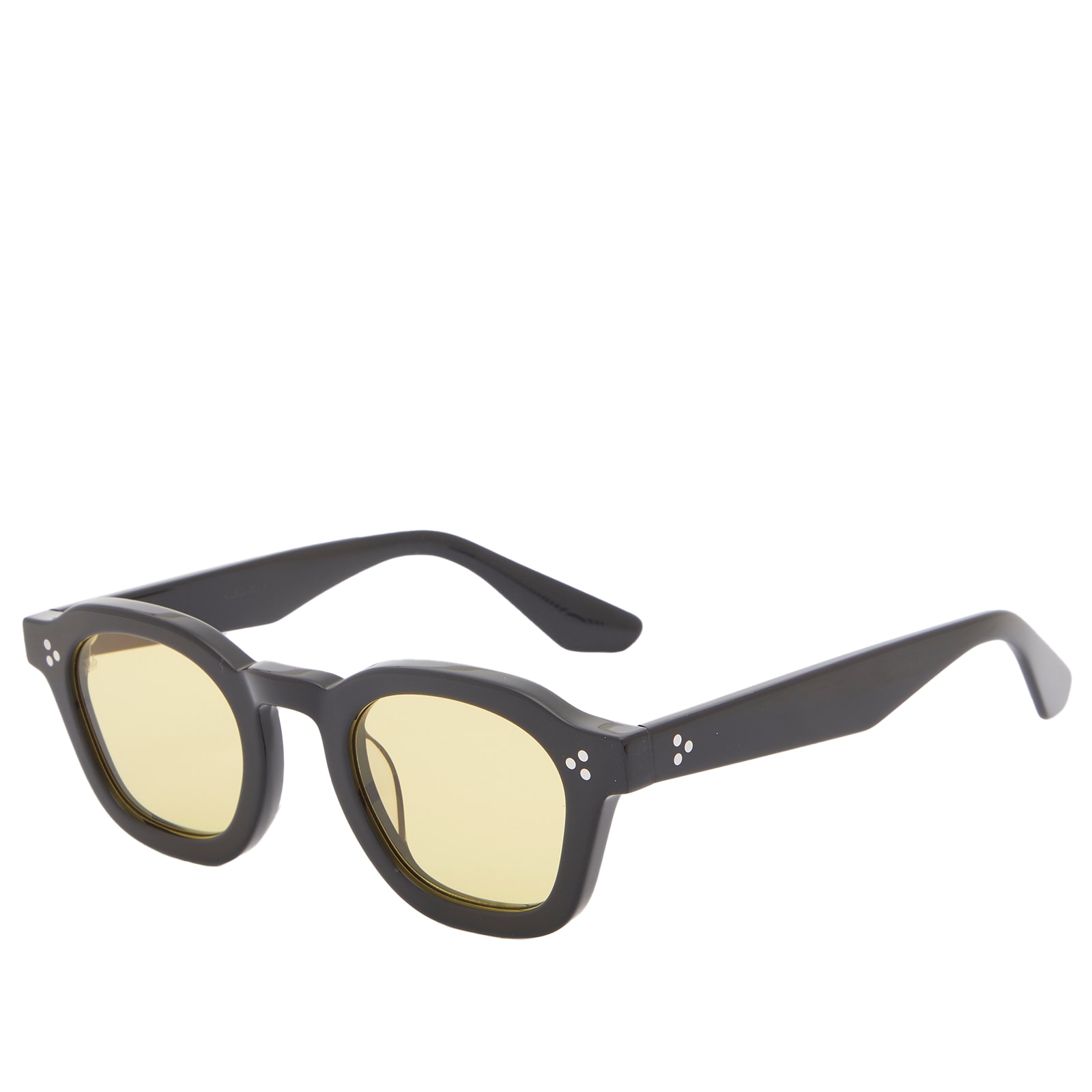 AKILA Logos Sunglasses Black & Yellow | END. (GB)