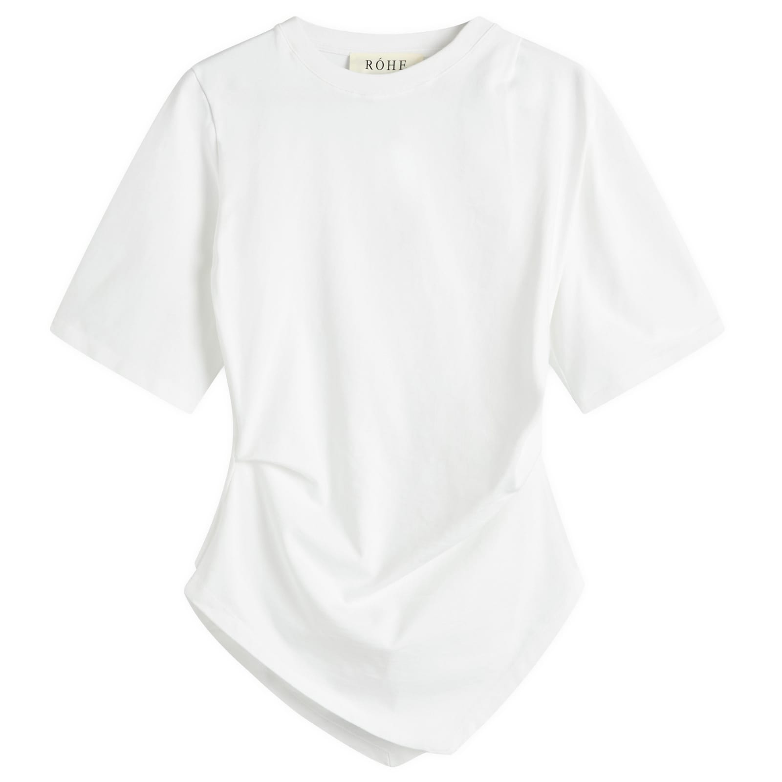 Róhe Re-Invented Twisted T-Shirt Optic White | END. (AR)