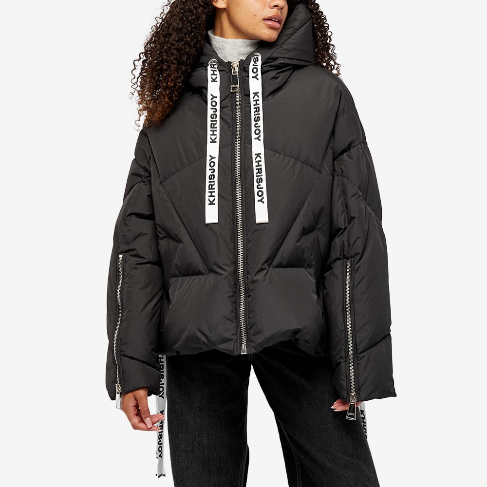 Khrisjoy Black Khris Iconic padded jacket operone.de