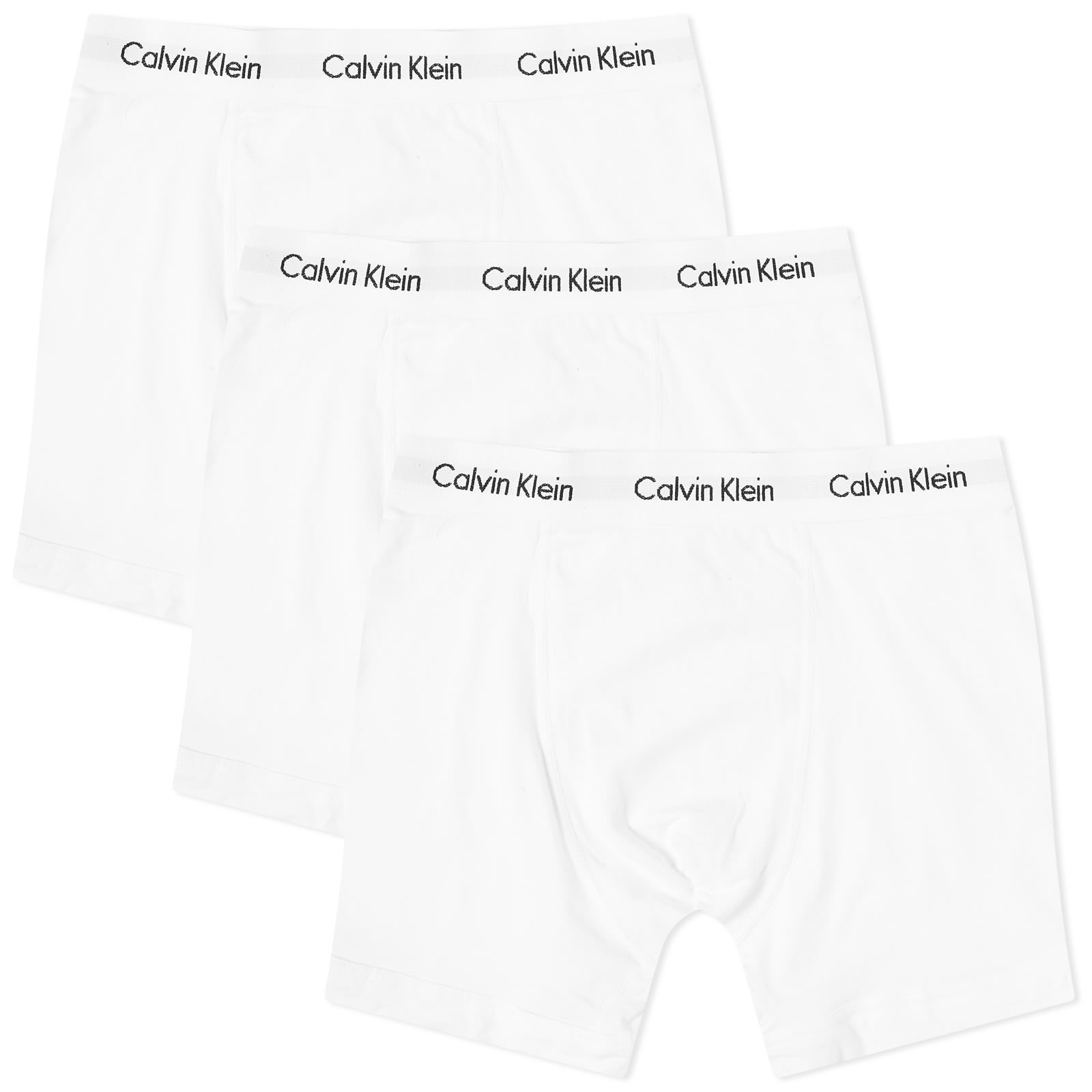 CK Underwear Boxer Brief - 3 Pack White | END.