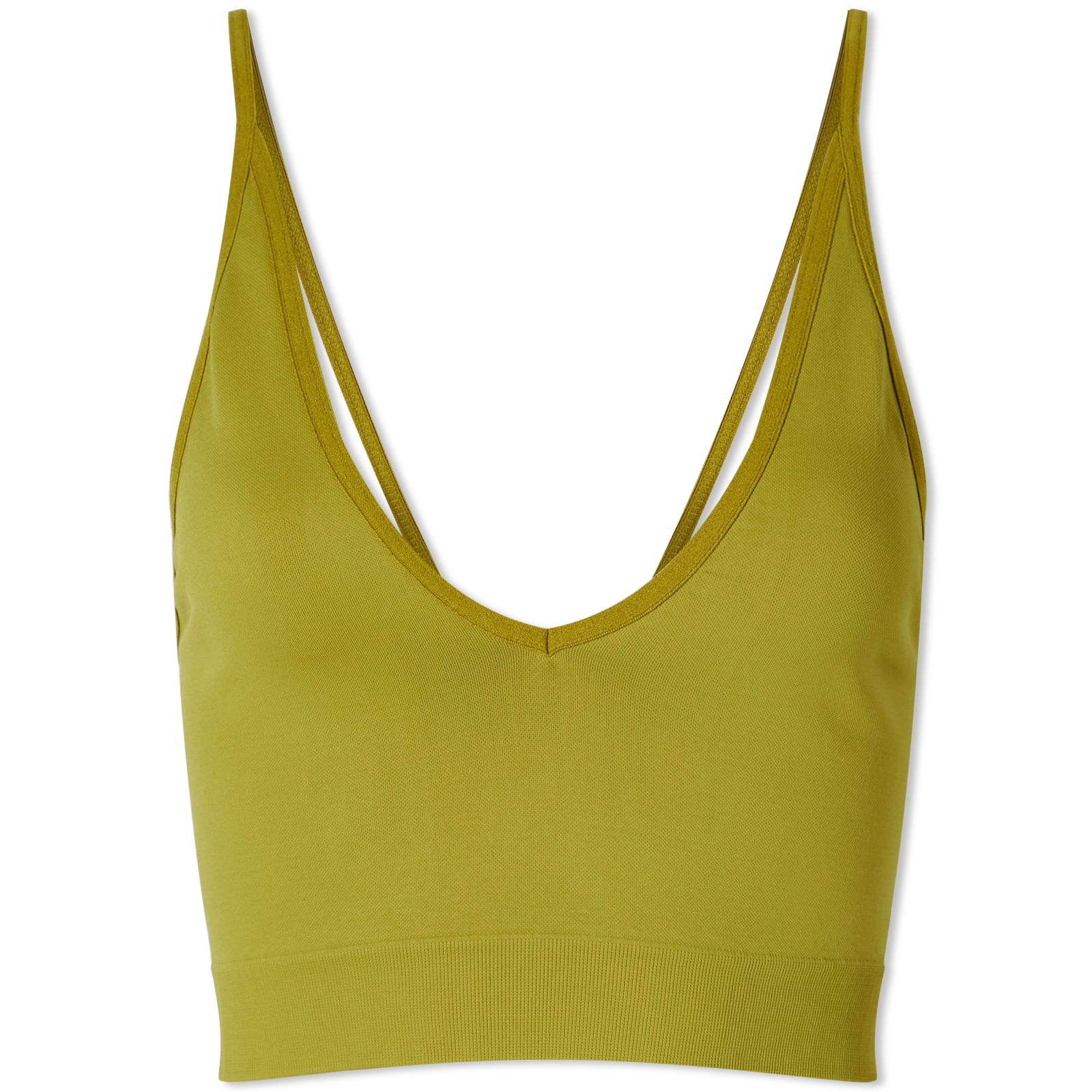 Rick Owens V Bralet Top Yellow End Us