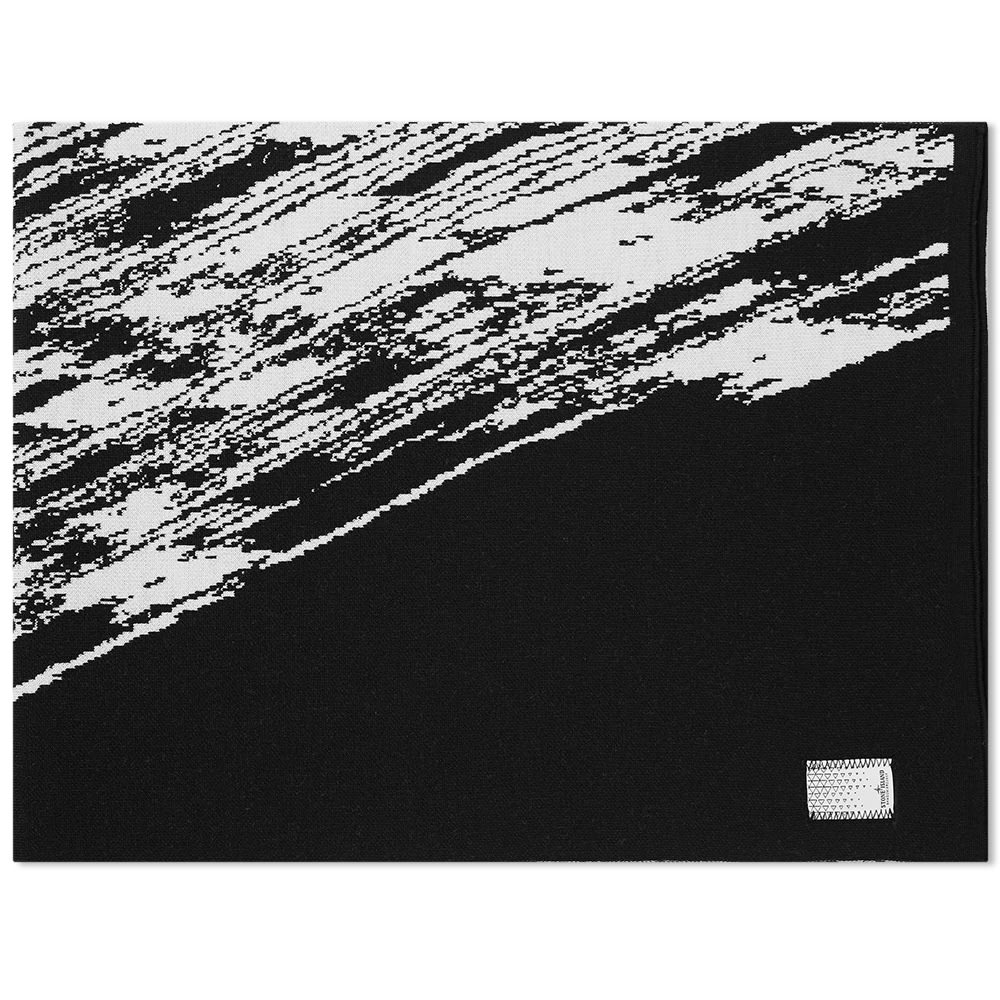 Stone Island Shadow Project Jacquard Graphic Scarf Black | END. (US)