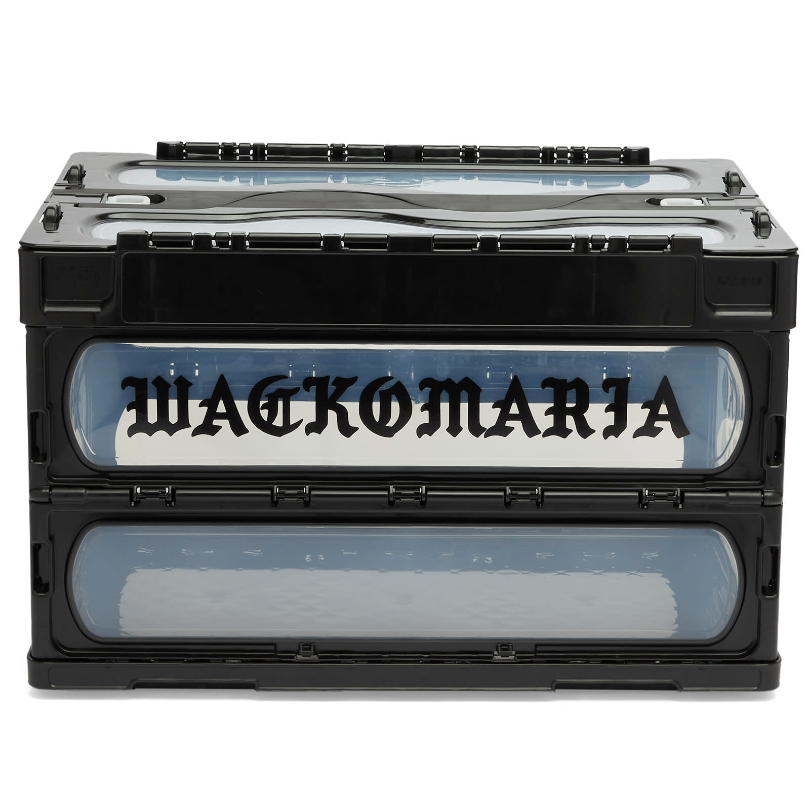 Wacko Maria Foldable Logo Container Black | END. (GB)