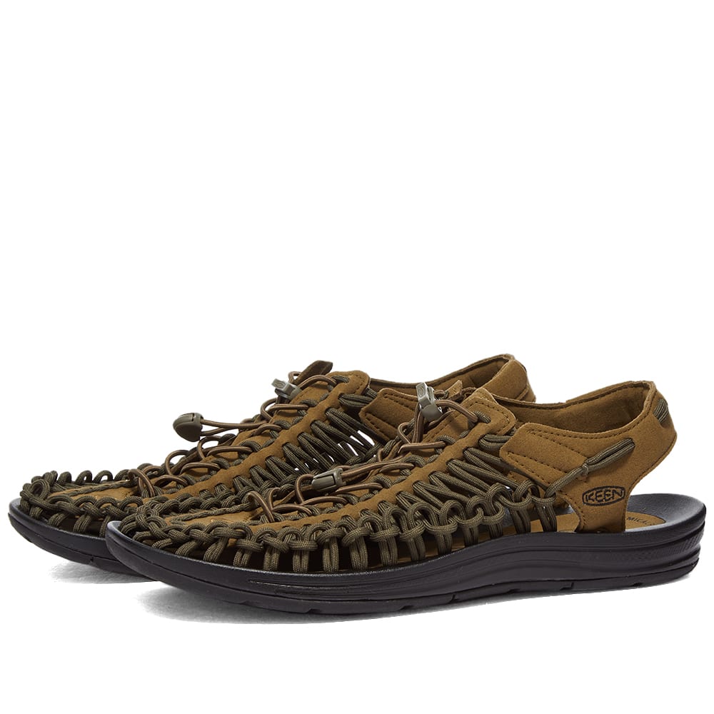 KEEN Uneek OG Dark Olive & Black | END. (US)