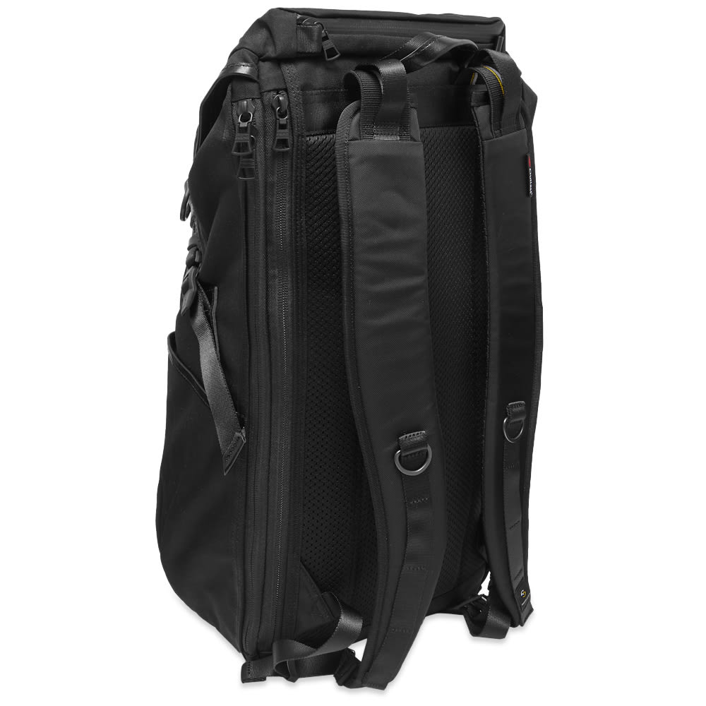 Master-Piece Potential Leather Trim Backpack Black | END. (SG)
