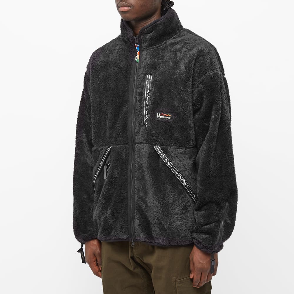 Manastash Bigfoot Fleece Jacket Black | END. (JP)