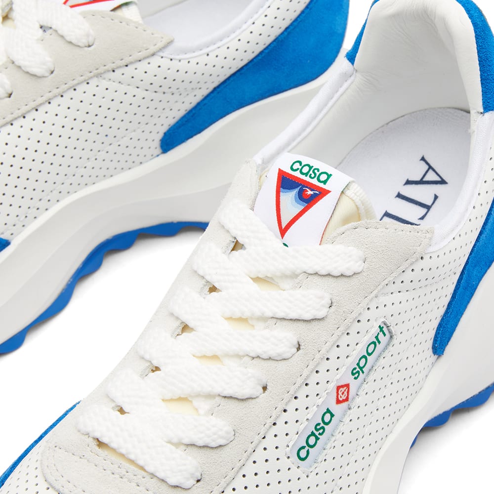 Casablanca Atlantis Sneaker White & Blue | END. (US)