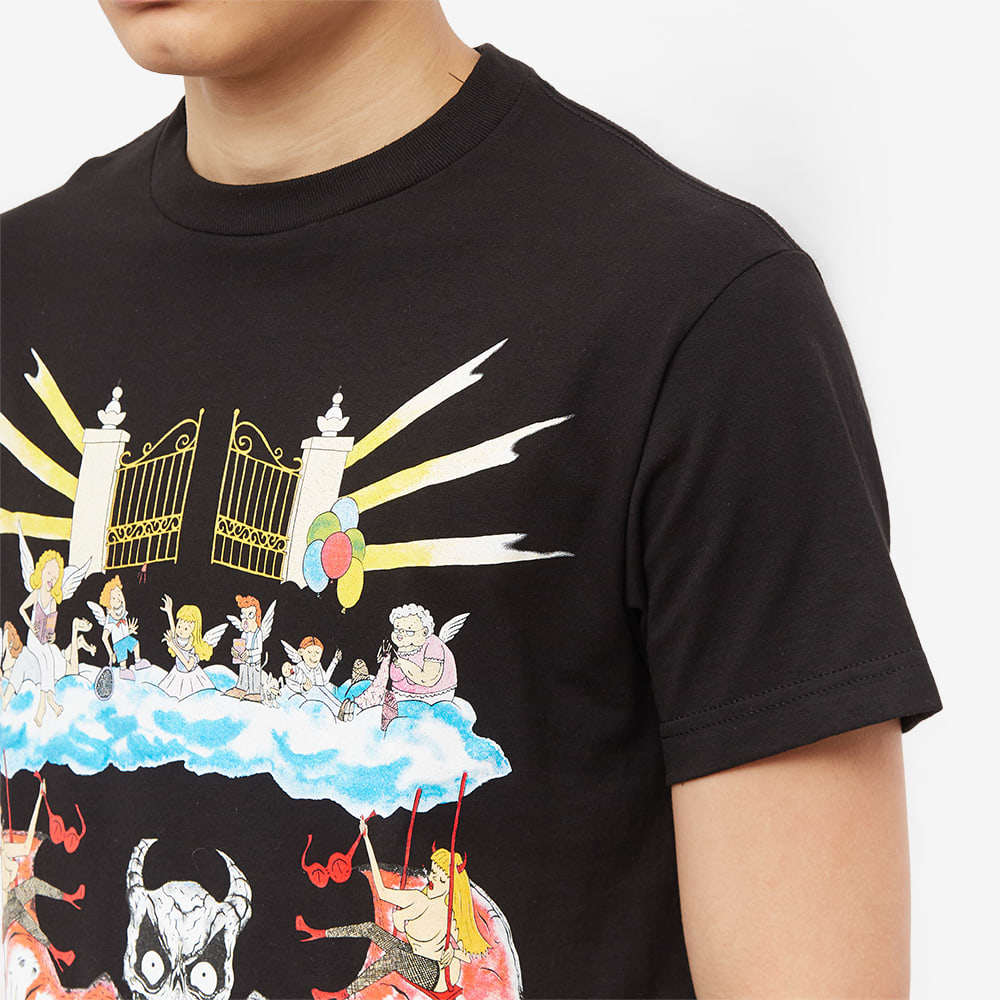 Wacko Maria Neck Face Anniversary Tee Black | END. (US)